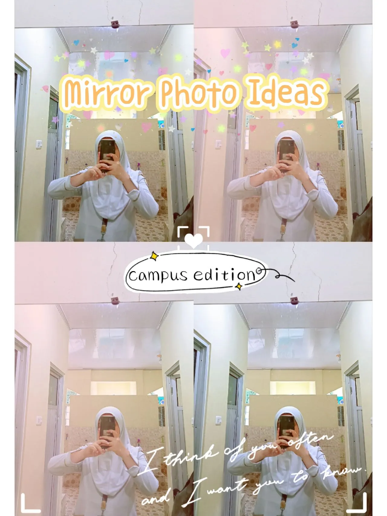 Mirror Selfie Ideas | แกลเลอรีที่โพสต์โดย Alya Anisa | Lemon8