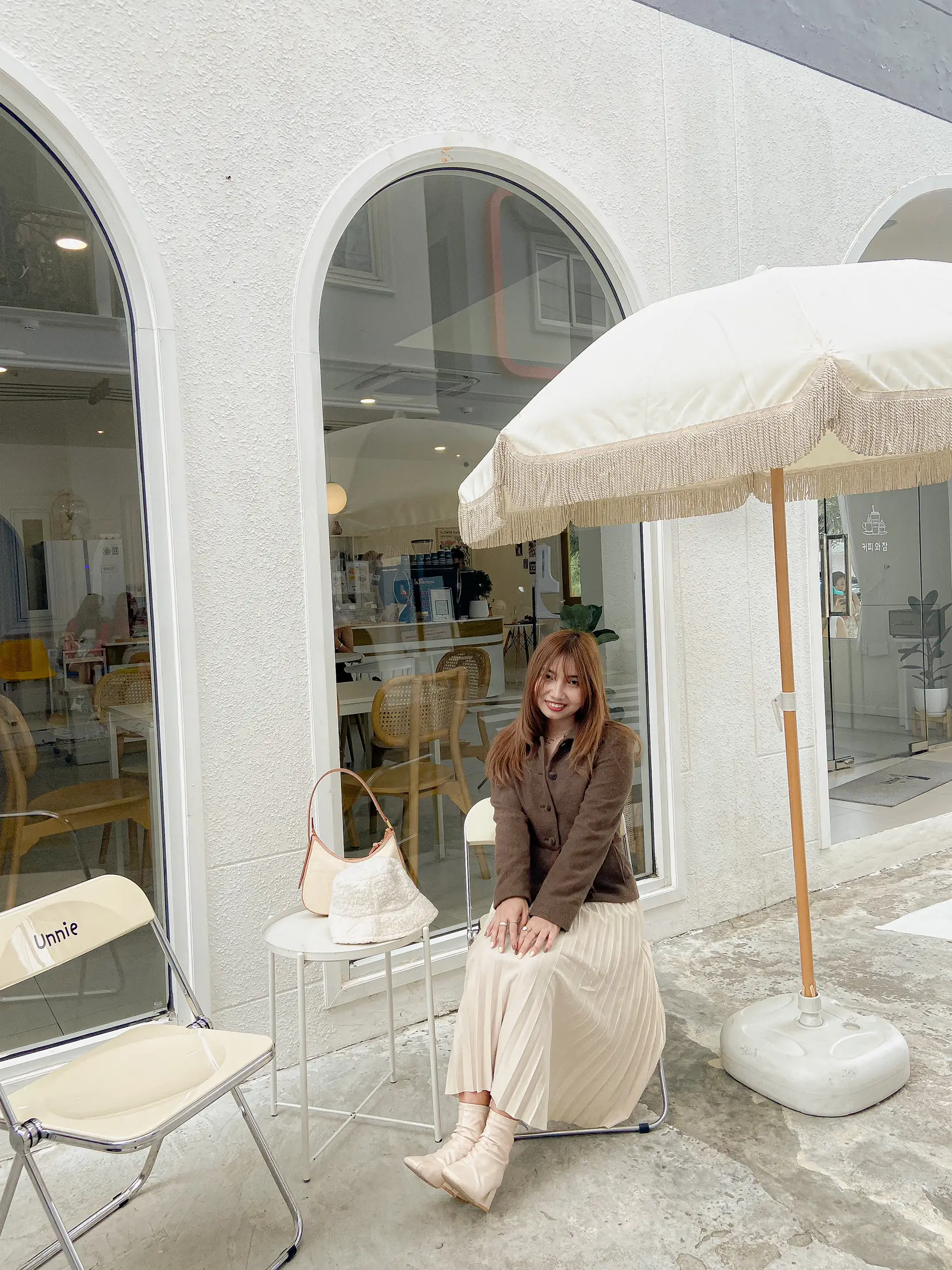 คาเฟ่สไตล์เกาหลี unnie언니 | แกลเลอรีที่โพสต์โดย Noona 펀팁💜💰 | Lemon8