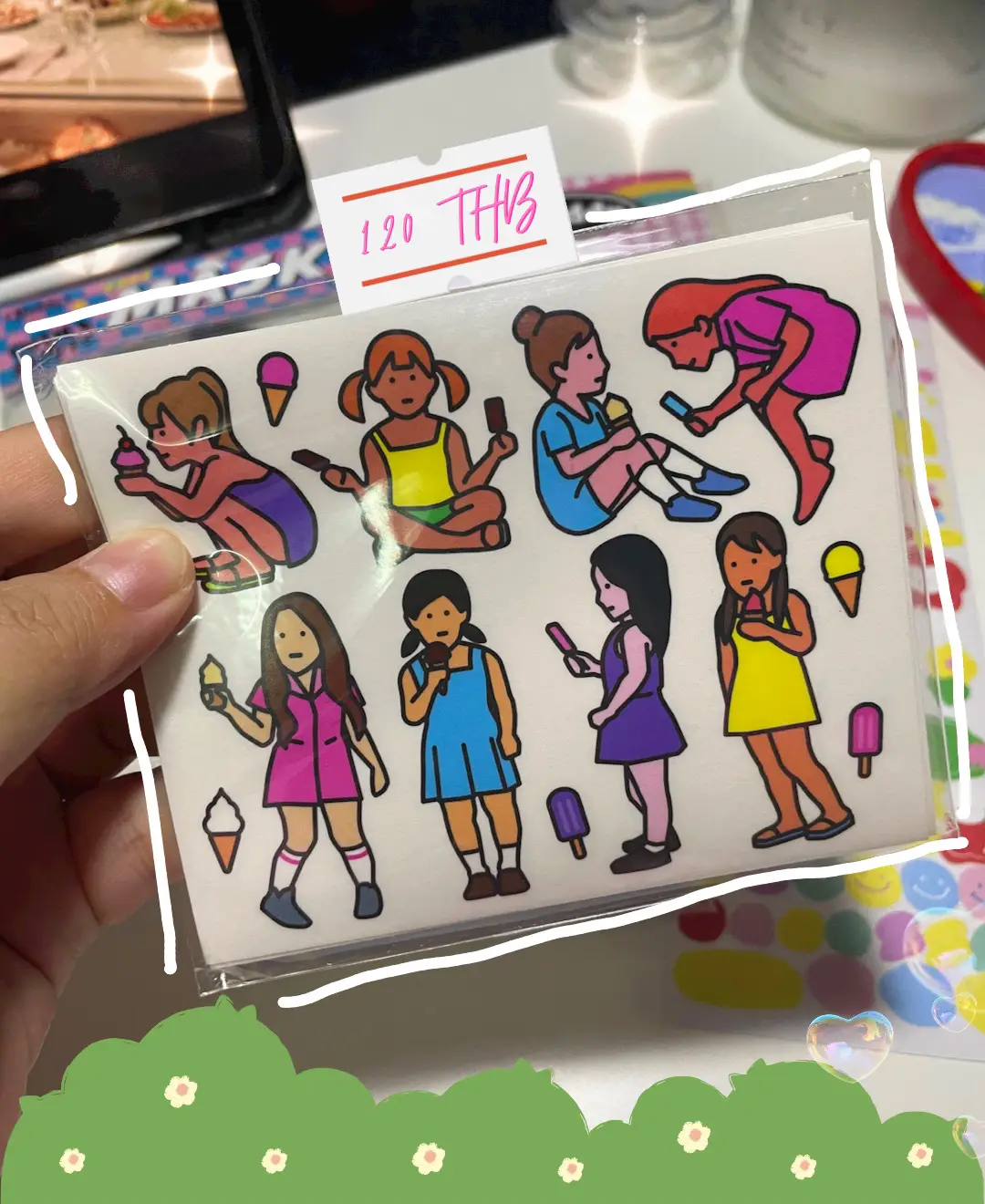 แกะกลุ่องสุ่มจากร้าน Daddy Stickerland 📦 | แกลเลอรีที่โพสต์โดย 🍒 ฟองโฟม ...