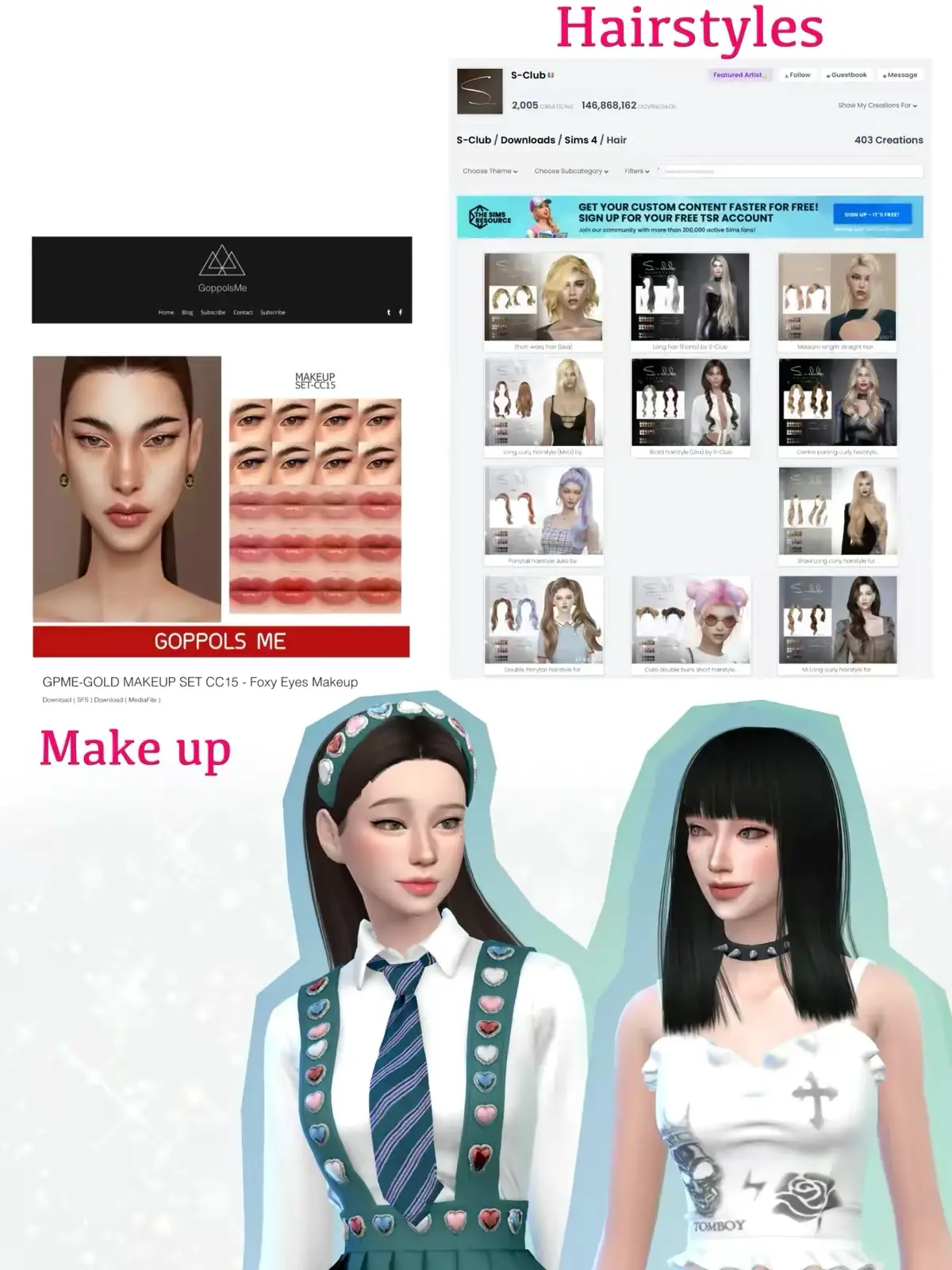 แจกพิกัด CC/Mods The sims4 สานฝันสานใจ 💘👑 | แกลเลอรีที่โพสต์โดย Bameun 🎨 | Lemon8