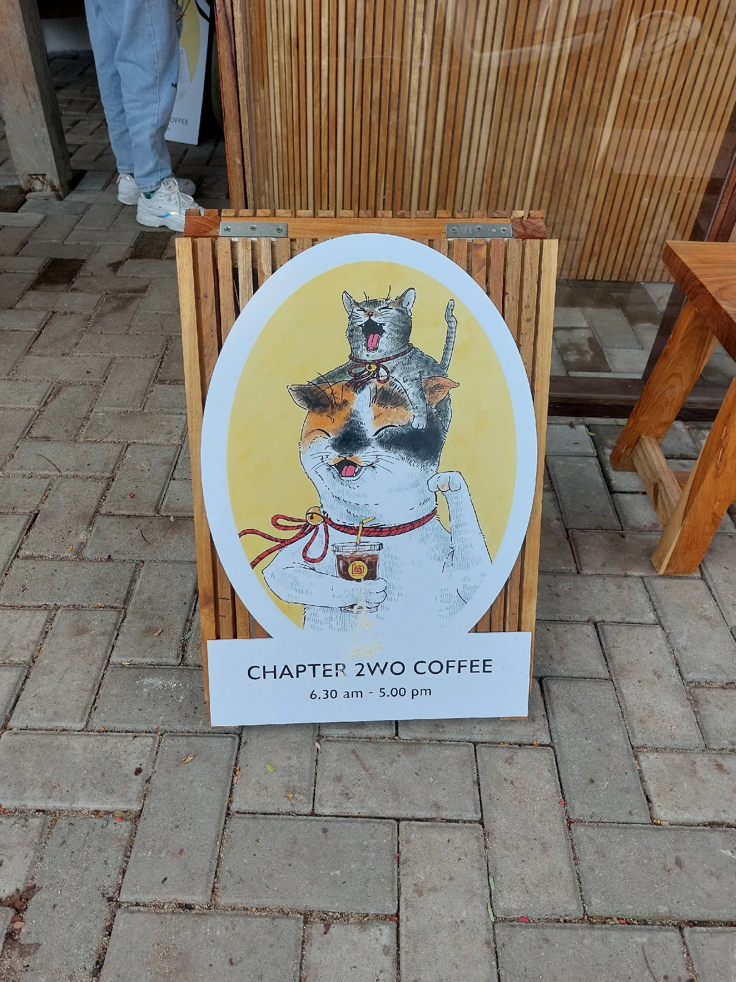 รีวิวร้านกาแฟ : CHAPTER 2WO | แกลเลอรีที่โพสต์โดย sararee | Lemon8