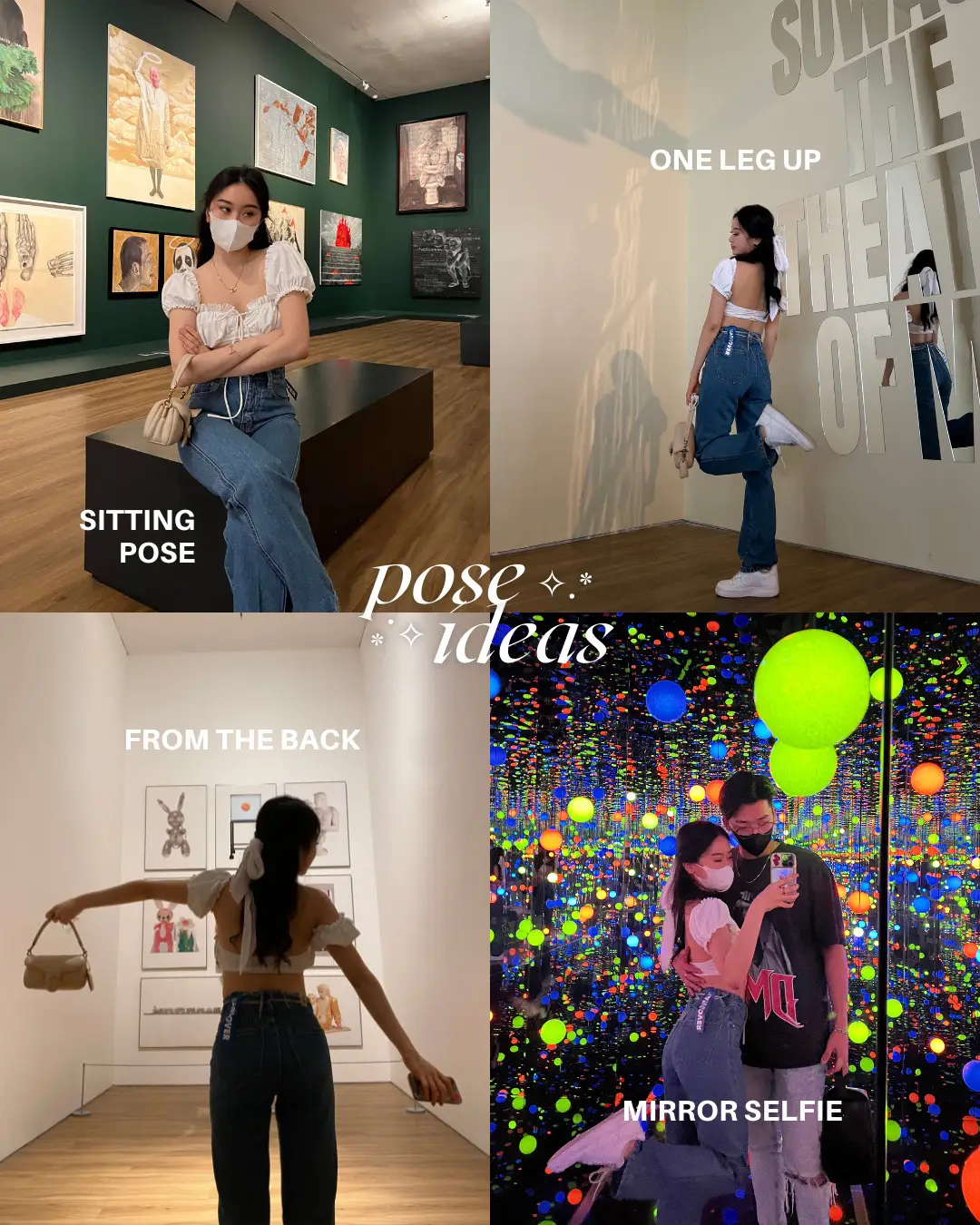 MUSEUM DATE IDEA: OUTFIT + POSES IDEAS 🖼 | Galeri diposting oleh Angel ...