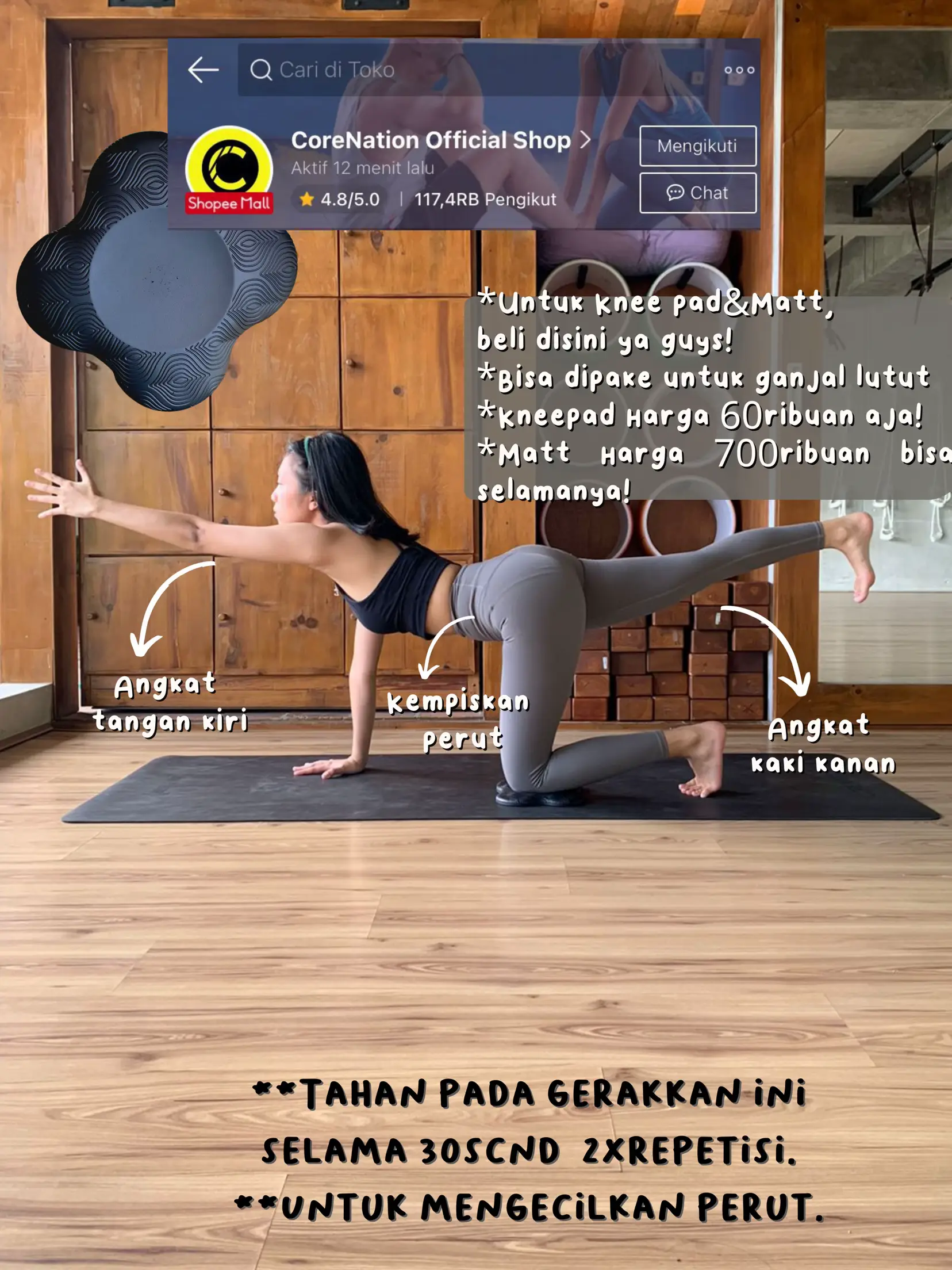 PUNYA 4 ALAT INI, BISA YOGA DI RUMAH‼️👆🏻🕉🧘🏻‍♀🧘🏻‍♂ | Galeri diposting ...