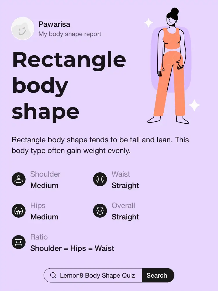 My Body Shape Report | แกลเลอรีที่โพสต์โดย Pawarisa | Lemon8