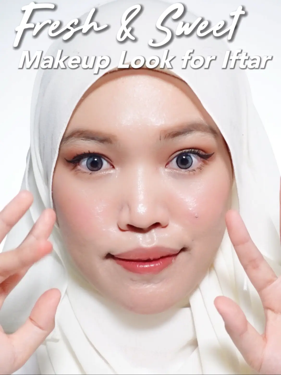 Makeup Look for Iftar Date | Fresh & Sweet 🫶🏻 | Video diterbitkan oleh Wawadaneally | Lemon8