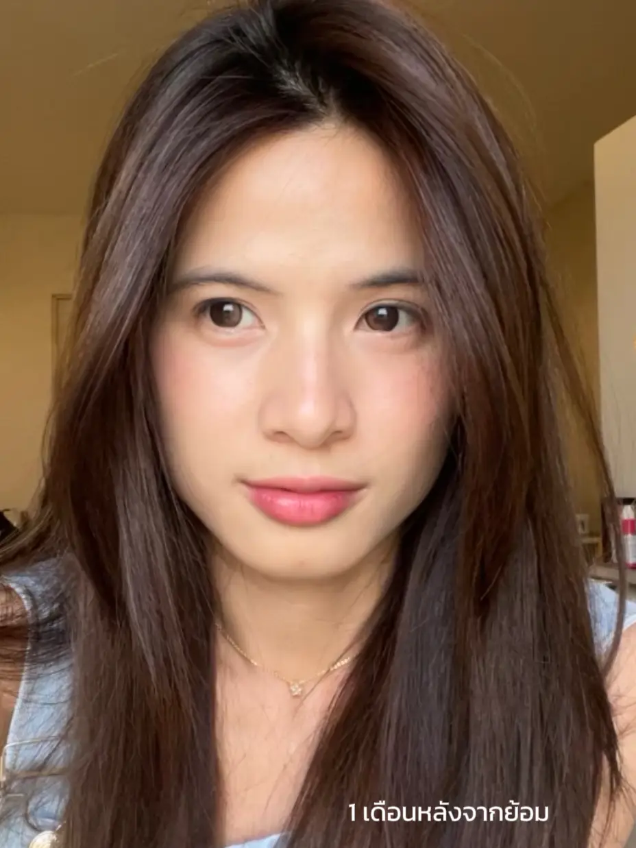 EP.1🍫ย้อมผมเอง(สีน้ำตาลช็อกโกแลต) สีสวย สุขภาพดี🥨💖 | แกลเลอรีที่โพสต์โดย Khung.ap | Lemon8