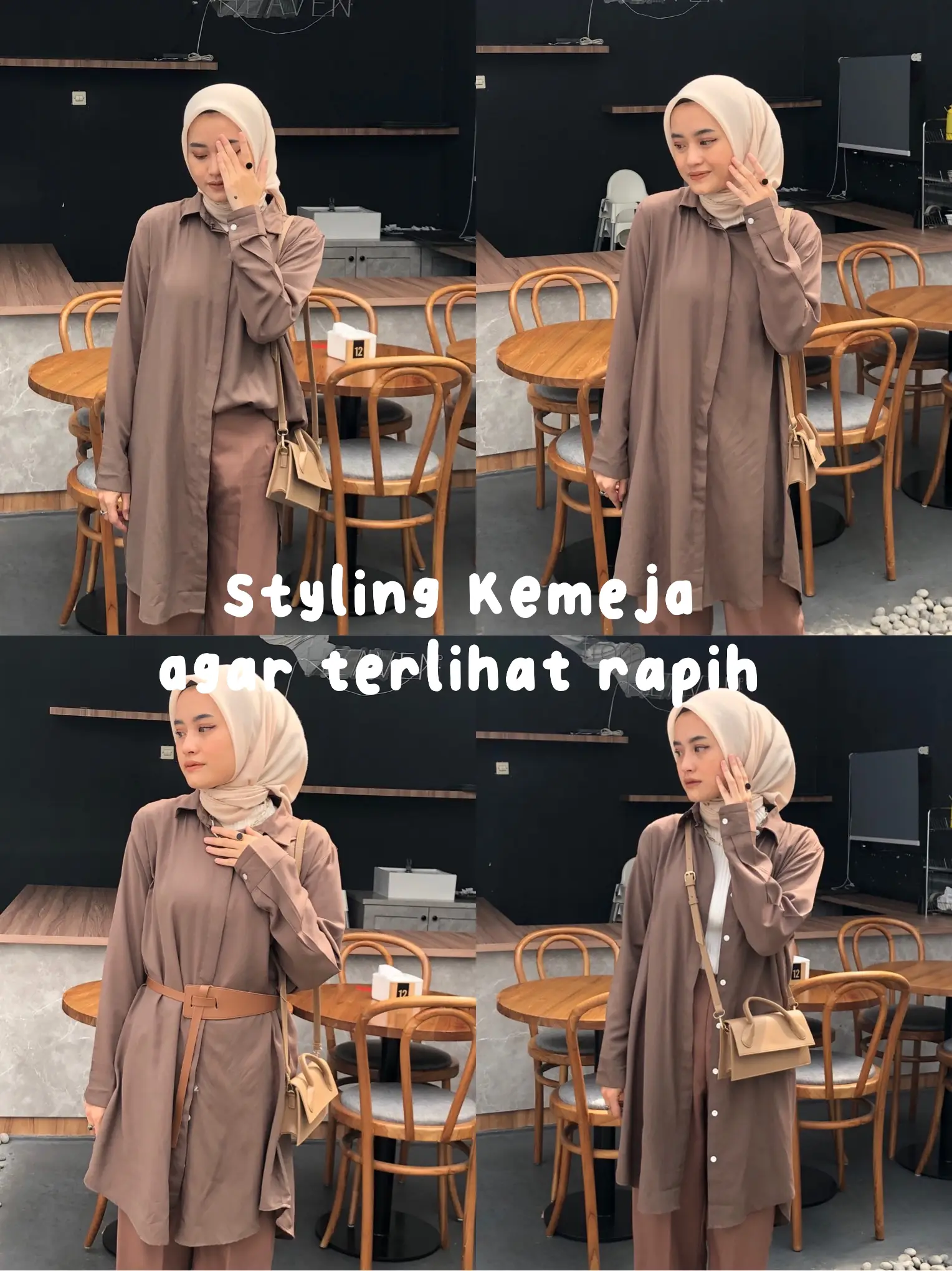 Styling kemeja agar terlihat rapih👔 | Galeri diposting oleh Nengdewisr | Lemon8