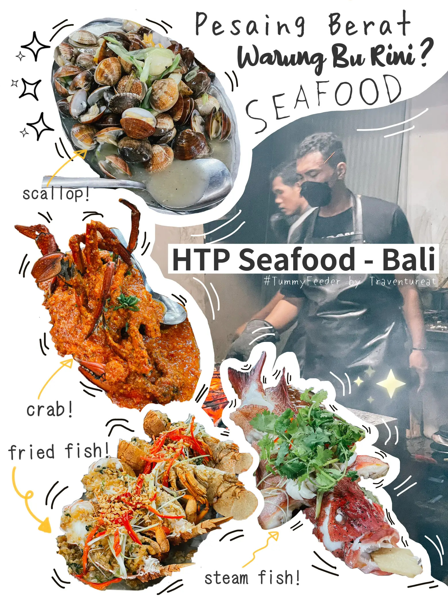 #TUMMYFEEDER : HTP SEAFOOD, DENPASAR - BALI 🇮🇩 | แกลเลอรีที่โพสต์โดย ...