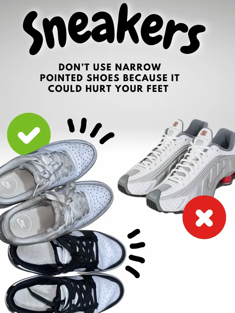 Tips memilih sepatu untuk Kaki lebar 🦶🏻🥿♥️ | Galeri diposting oleh ...