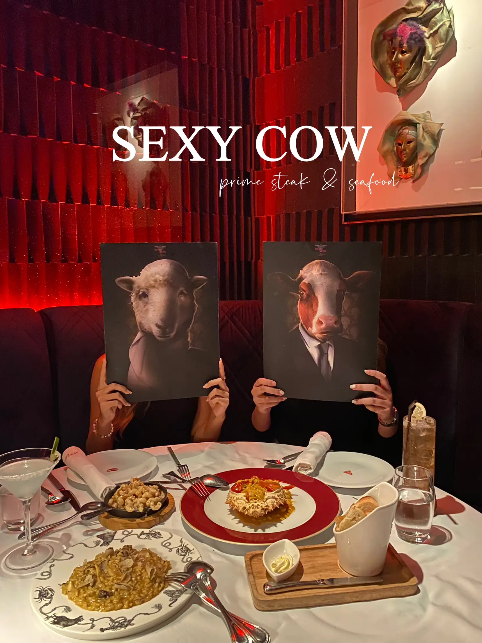 Sexy Cow Prime Steak & Seafood 🥩🦞ร้านดังย่านหลังสวน | แกลเลอรีที่โพสต์โดย Nu Dee🐰 | Lemon8
