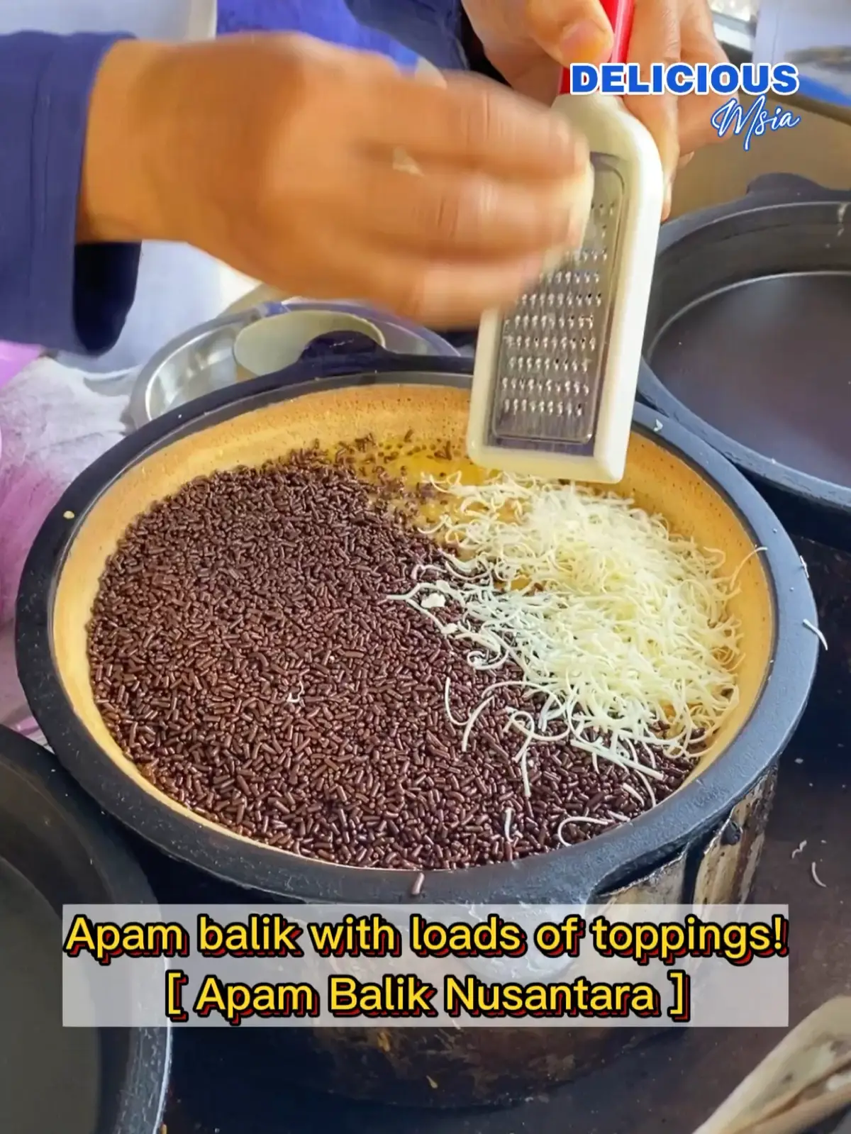 📍Apam Balik Nusantara I Choco + Cheese toppings ️ | Video diterbitkan ...