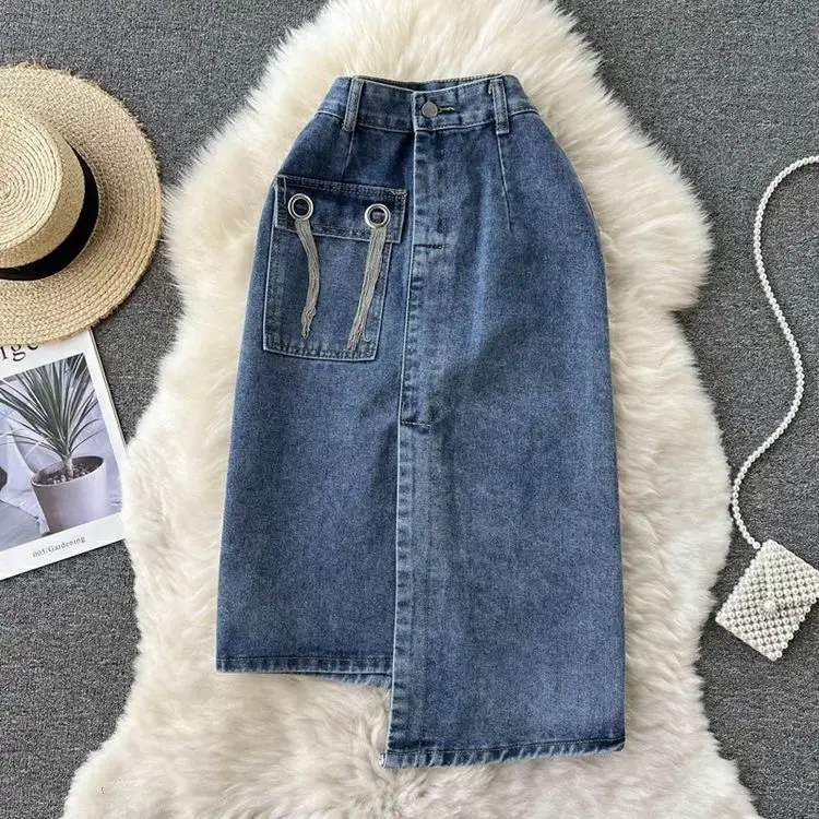 Rekomendasi rok jeans buat outfit kemana aja | Galeri diposting oleh ...