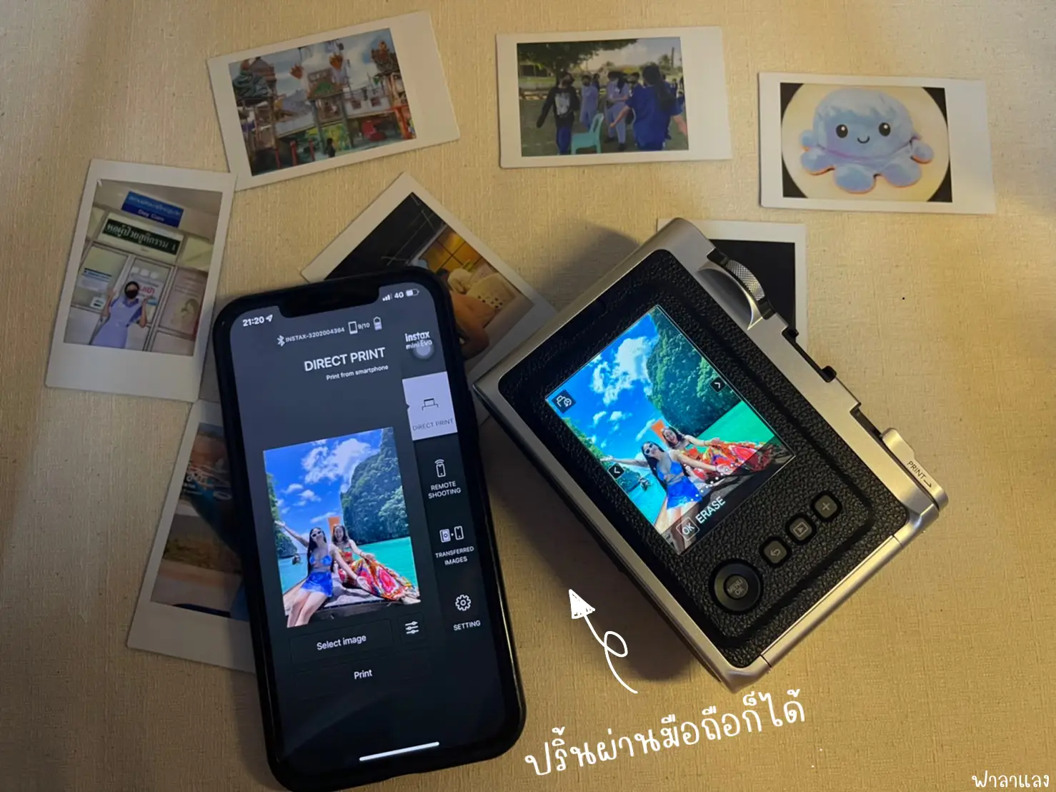 Instax Mini Evo เอารูปออกจากกล้อง - การค้นหาใน Lemon8