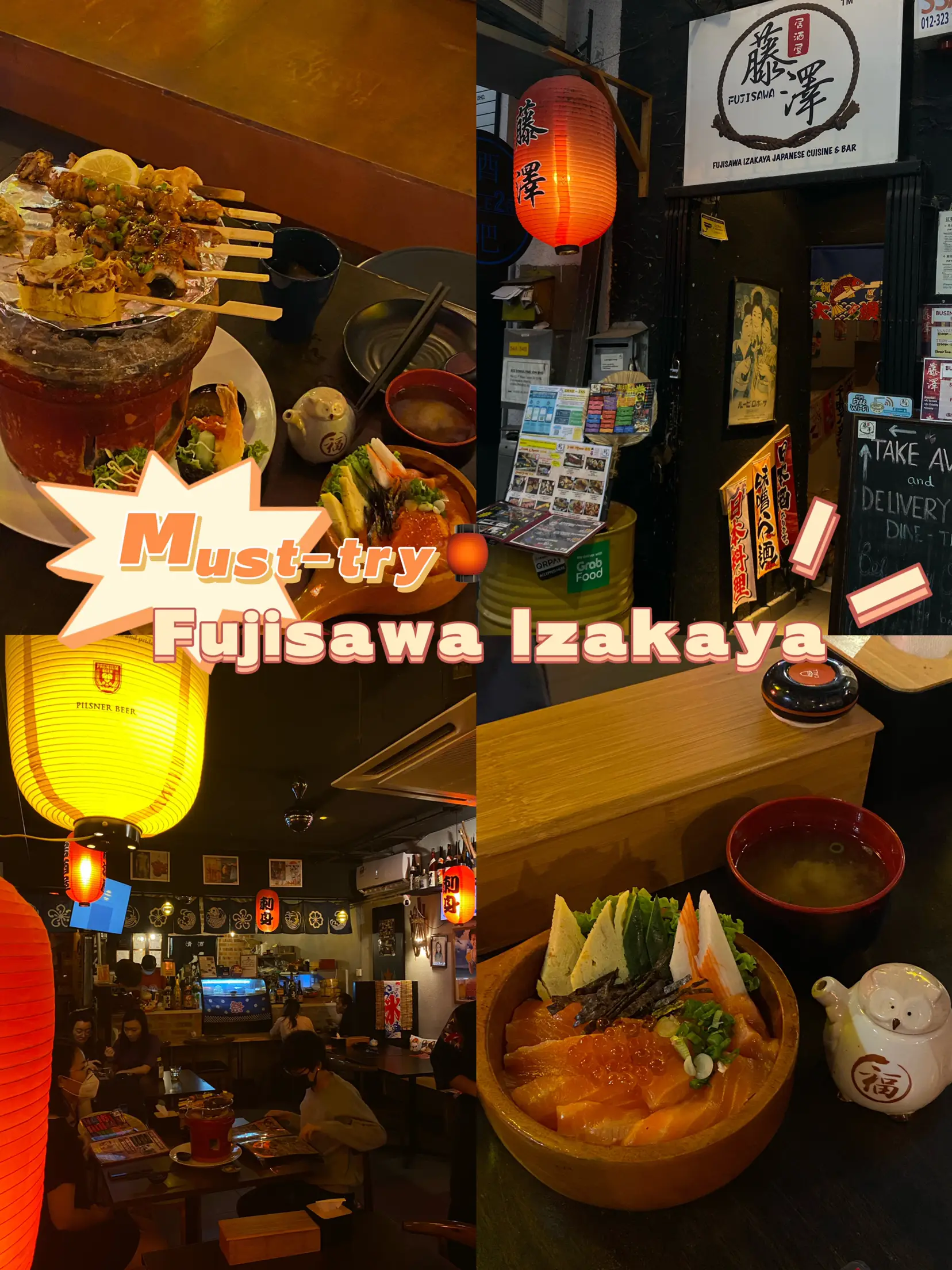 Fujisawa Izakaya🏮📍PJ Uptown | Galeri disiarkan oleh Karine | Lemon8