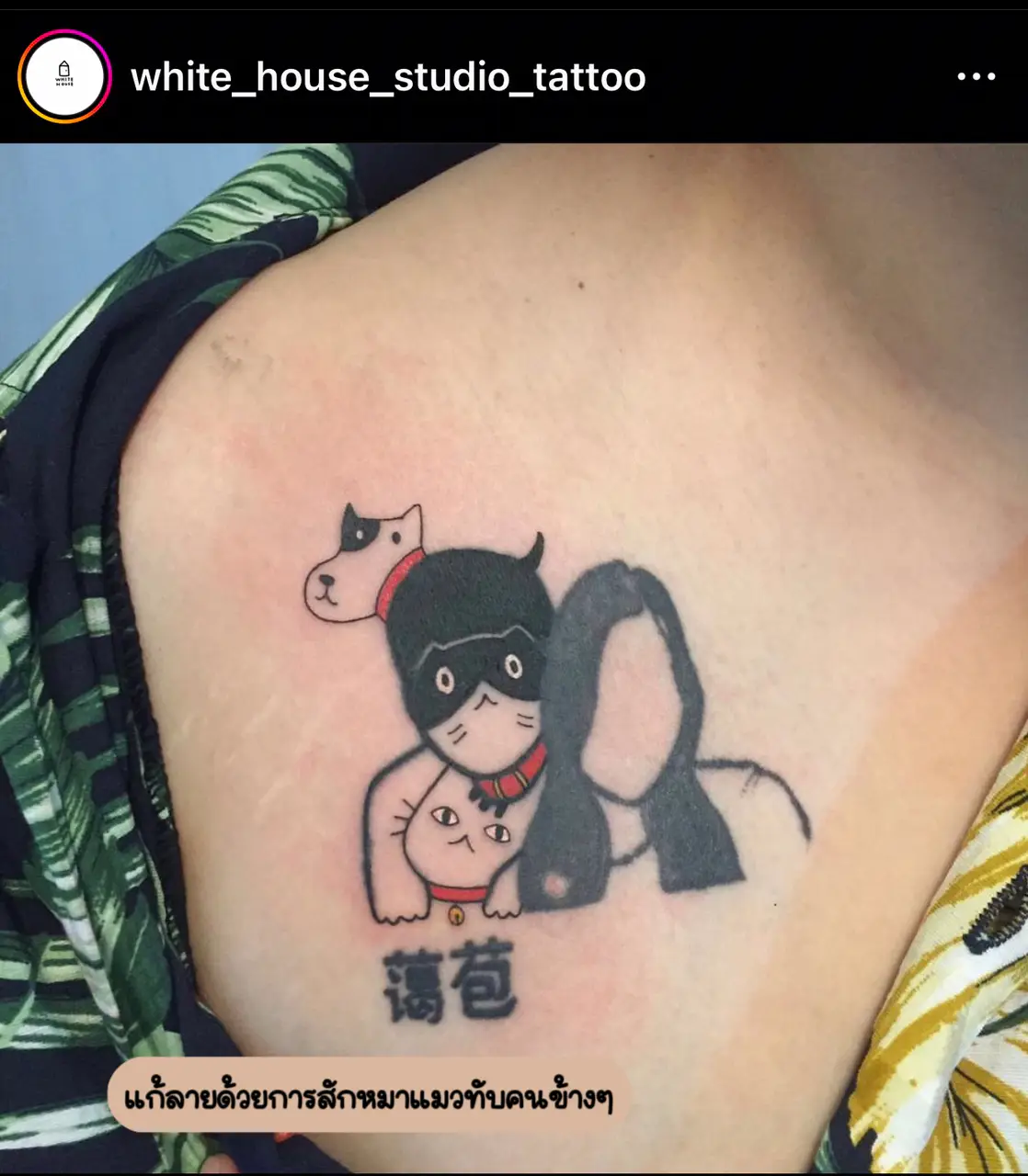 มาแนะนำร้านสักกับลายสุด Cute แถมได้บุญด้วยจ้า แกลเลอรีที่โพสต์โดย