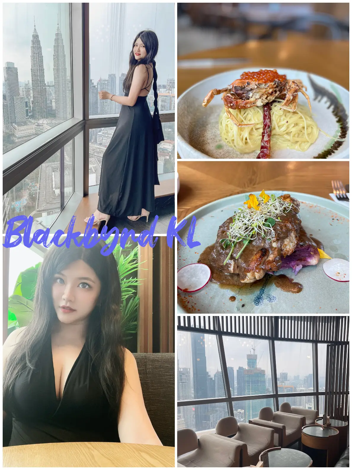 KL全景餐厅😍BlackByrd Romantic Restaurant 🍽 | Galeri disiarkan oleh Mabel Ling | Lemon8