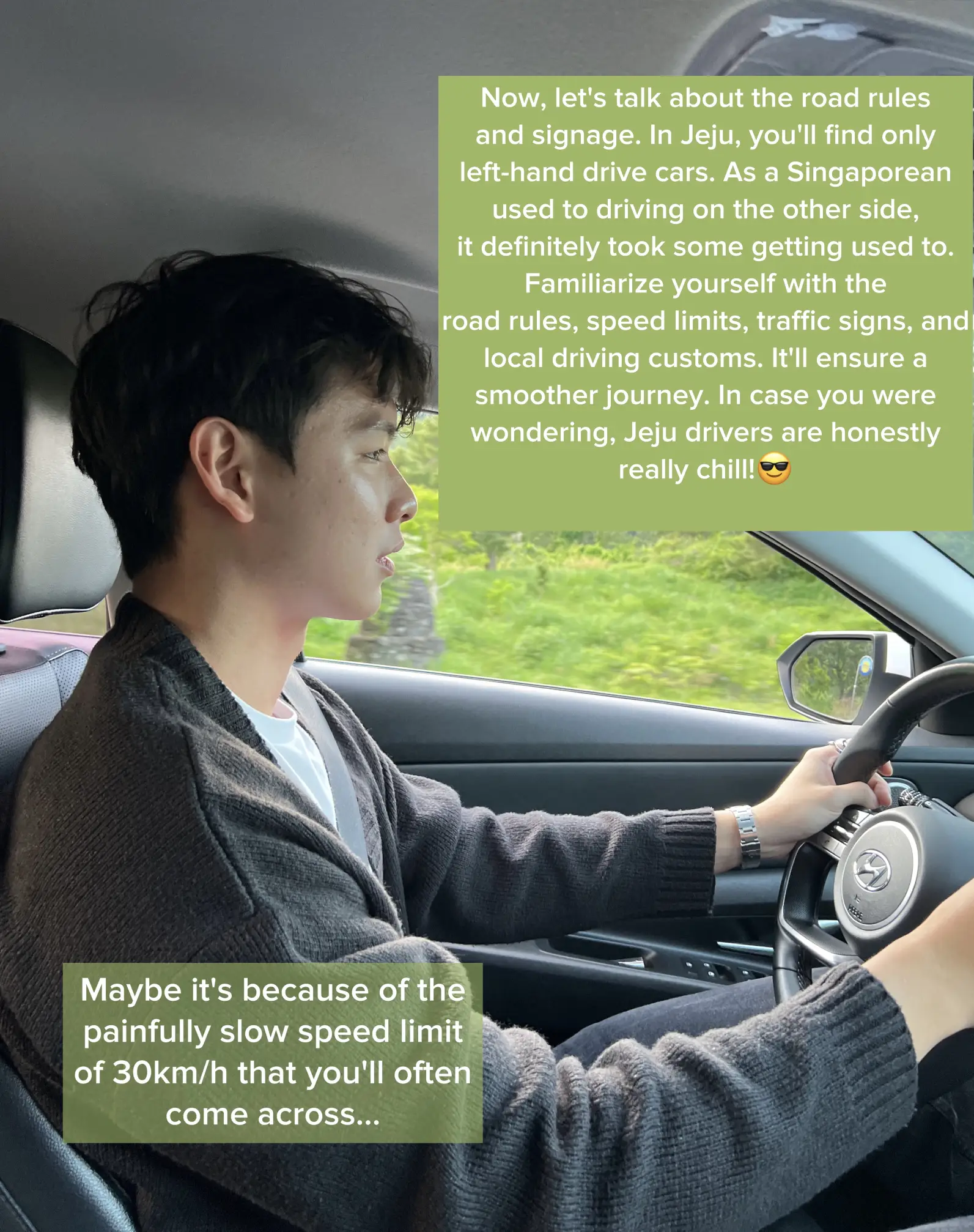 Renting a car in Jeju!!! | แกลเลอรีที่โพสต์โดย Song | Lemon8