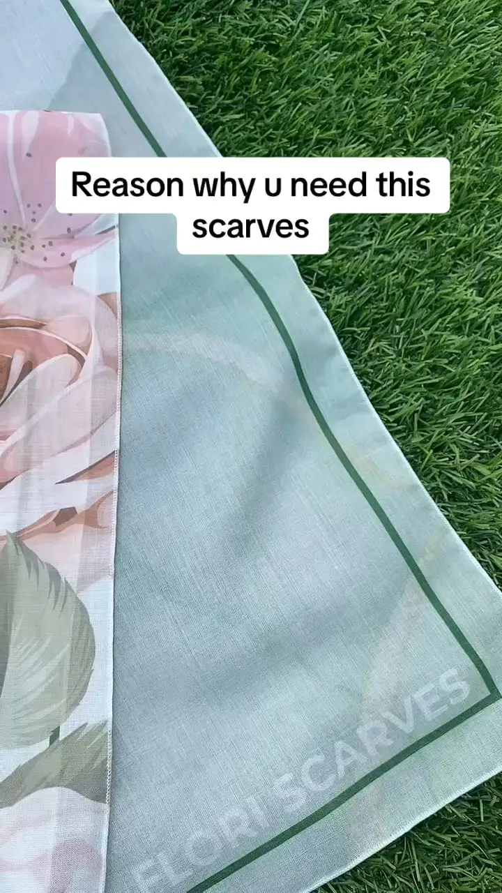 FLORI SCARVES | Video diterbitkan oleh Shahrizajamil | Lemon8