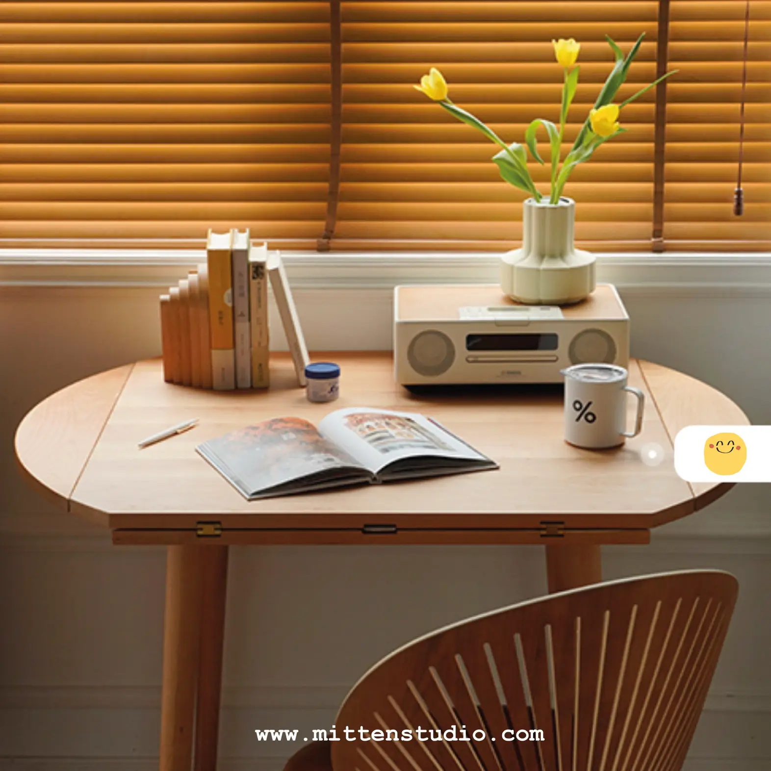 โต๊ะอเนกประสงค์ พับได้ถึง 6 รูปแบบ คุ้มสุดๆ..!! 🏡 | แกลเลอรีที่โพสต์โดย Mitten Studio | Lemon8