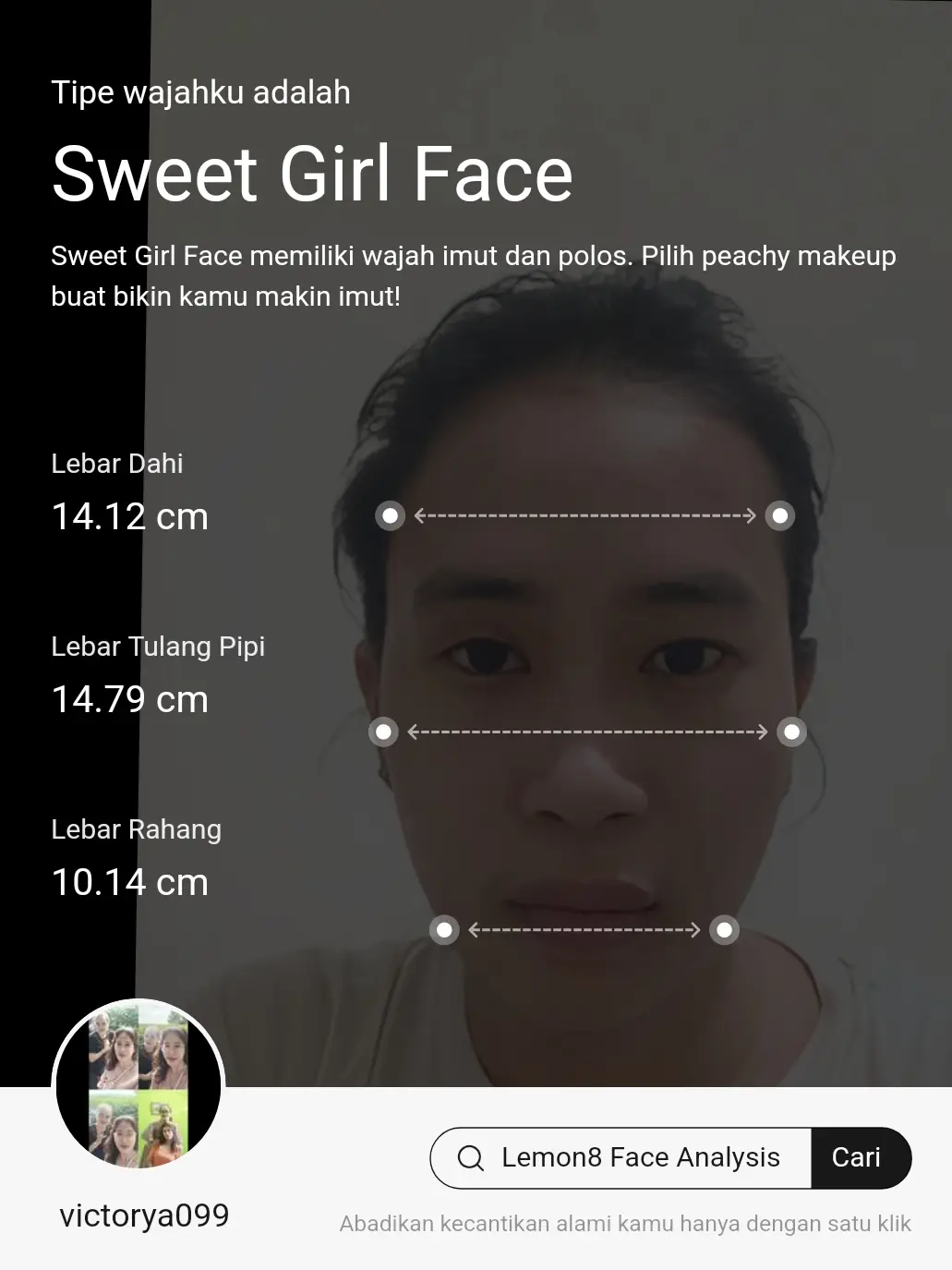 Laporan Analisis Wajahku | Galeri diposting oleh Victorya | Lemon8