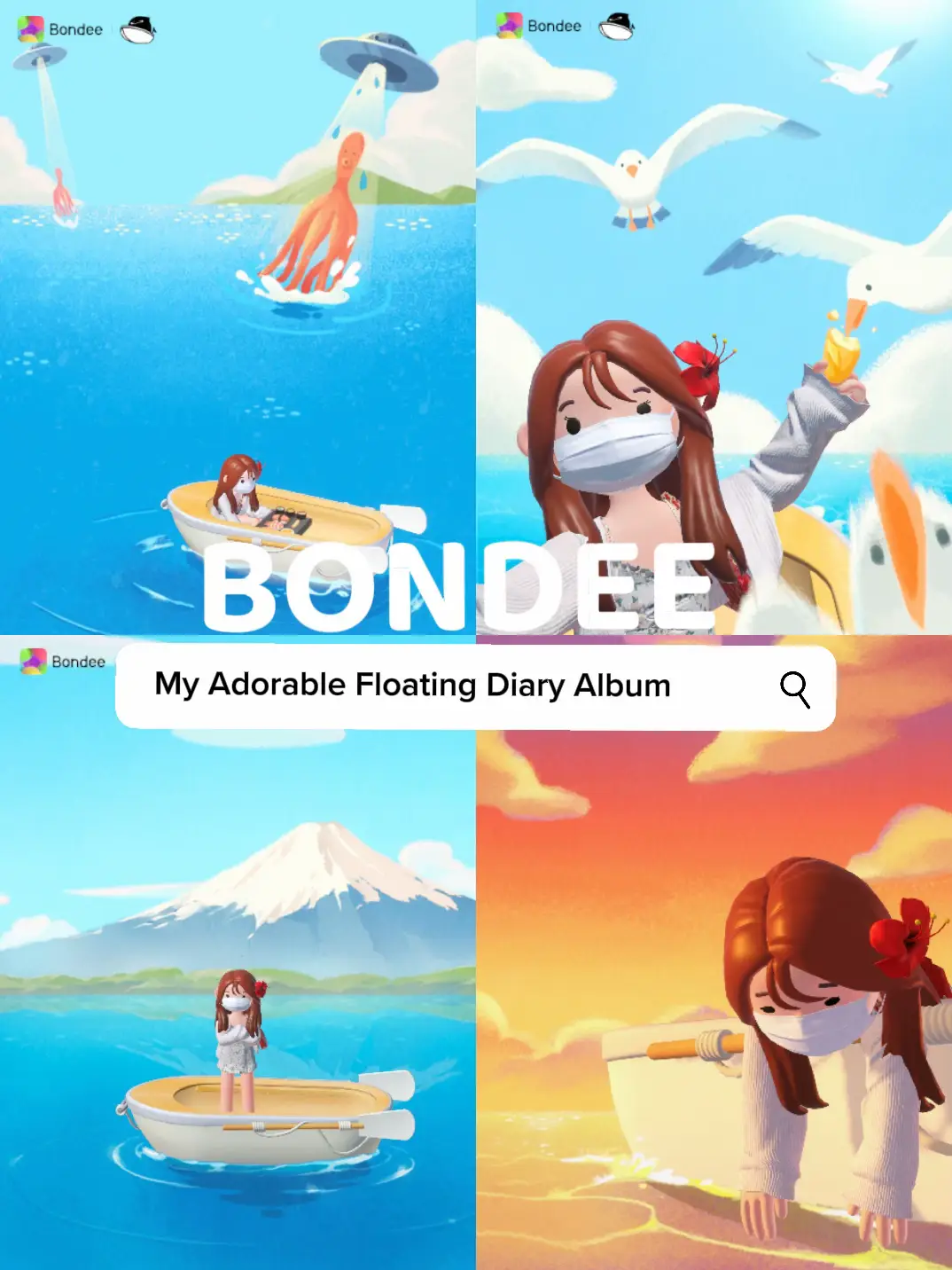 My Bondee Adorable Floating Diary Album🖼️ | Gallery posted by Caris | Lemon8
