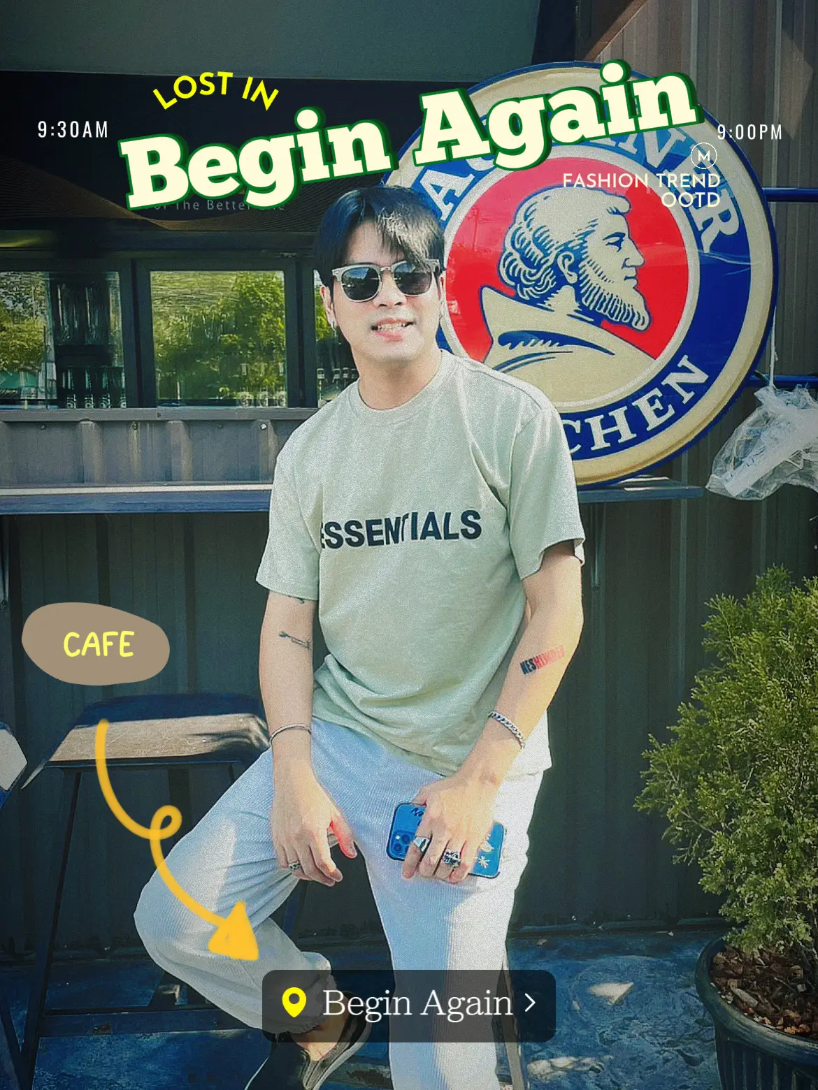 📍Begin Again ปักหมุดคาเฟ่ใหม่ ห้ามพลาด~ | แกลเลอรีที่โพสต์โดย NES THU⚡️DER | Lemon8