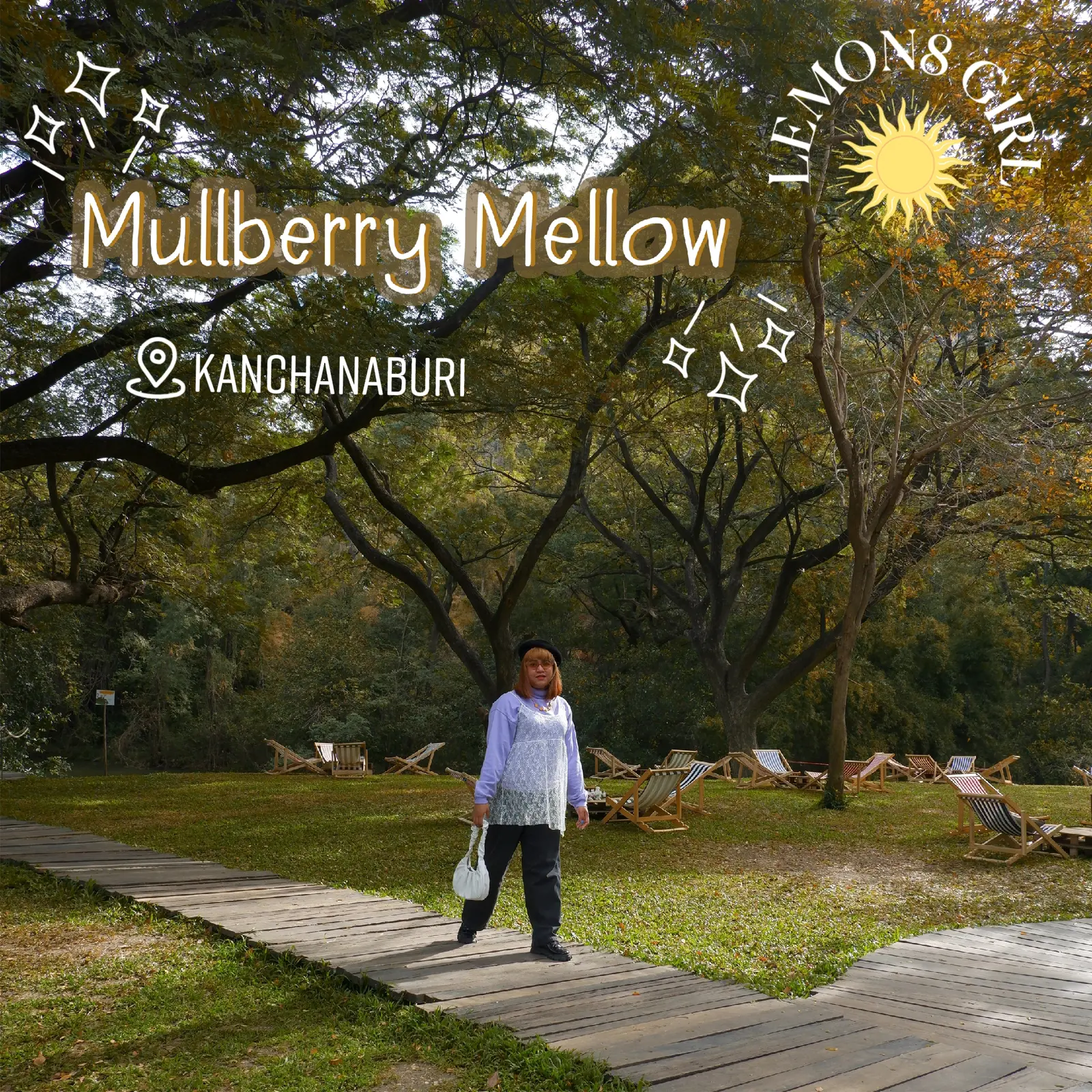 Mulberry Mellow คาเฟ่กลางสวนสุดชิคกาญจนบุรี 🌲🍃 | แกลเลอรีที่โพสต์โดย ...