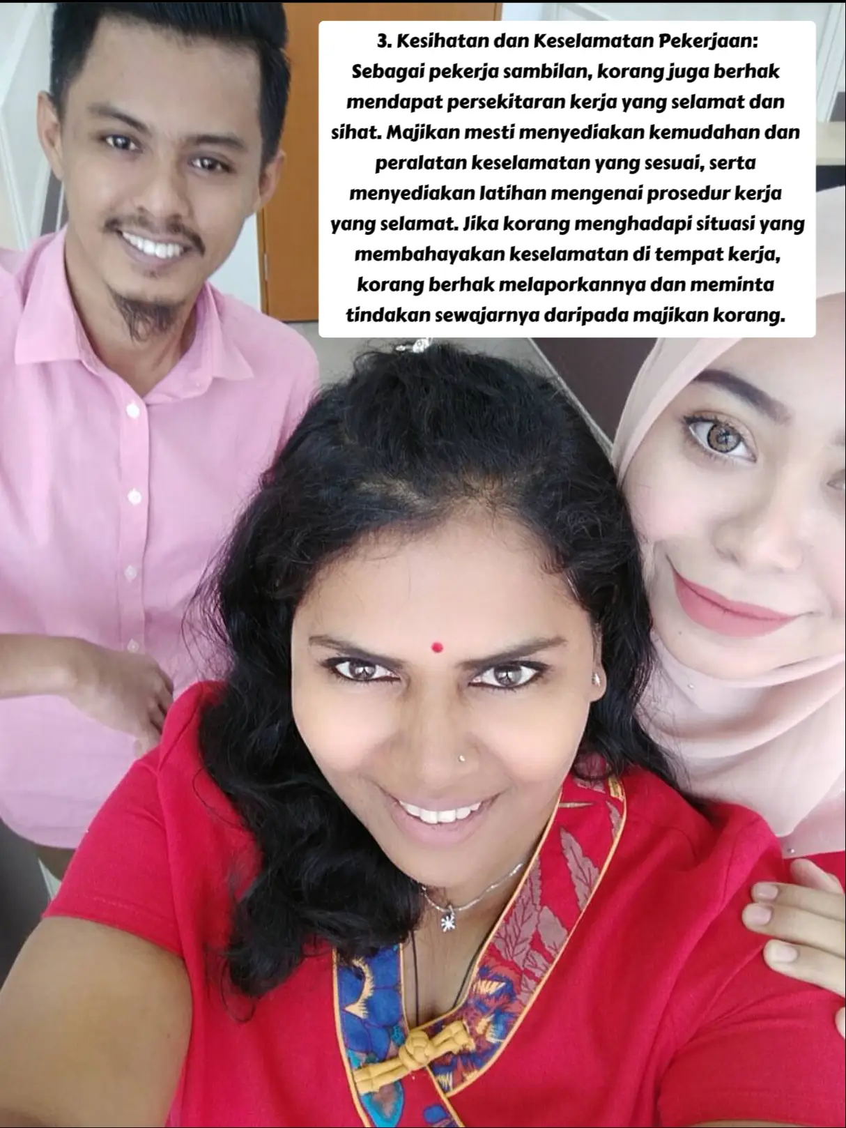 3 Hak Perkerja PART TIME JOB Yang Wajib Korang Tau | Galeri disiarkan oleh iamiza | Lemon8