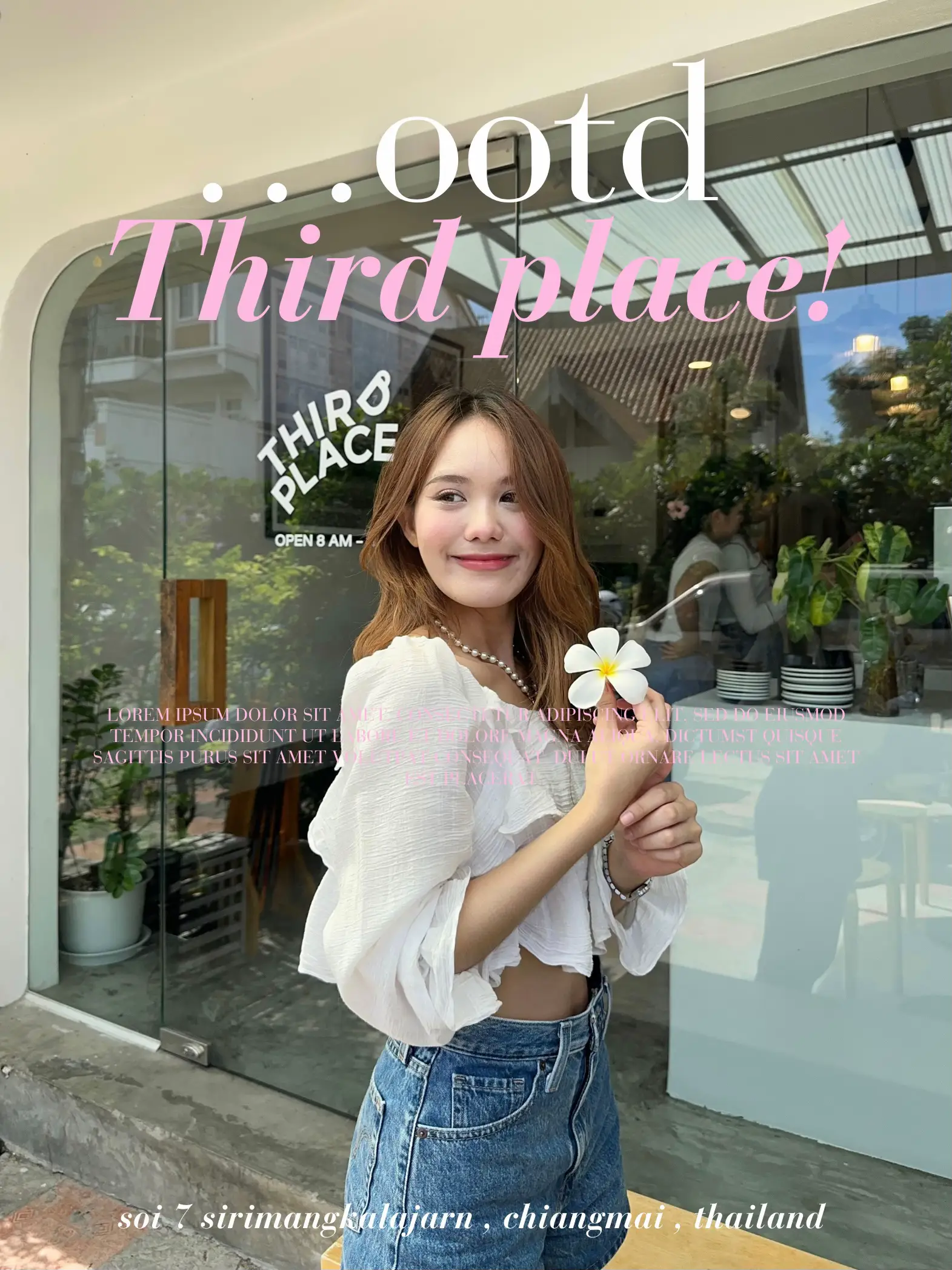 ootd at third place coffee | แกลเลอรีที่โพสต์โดย thatsmyhai | Lemon8