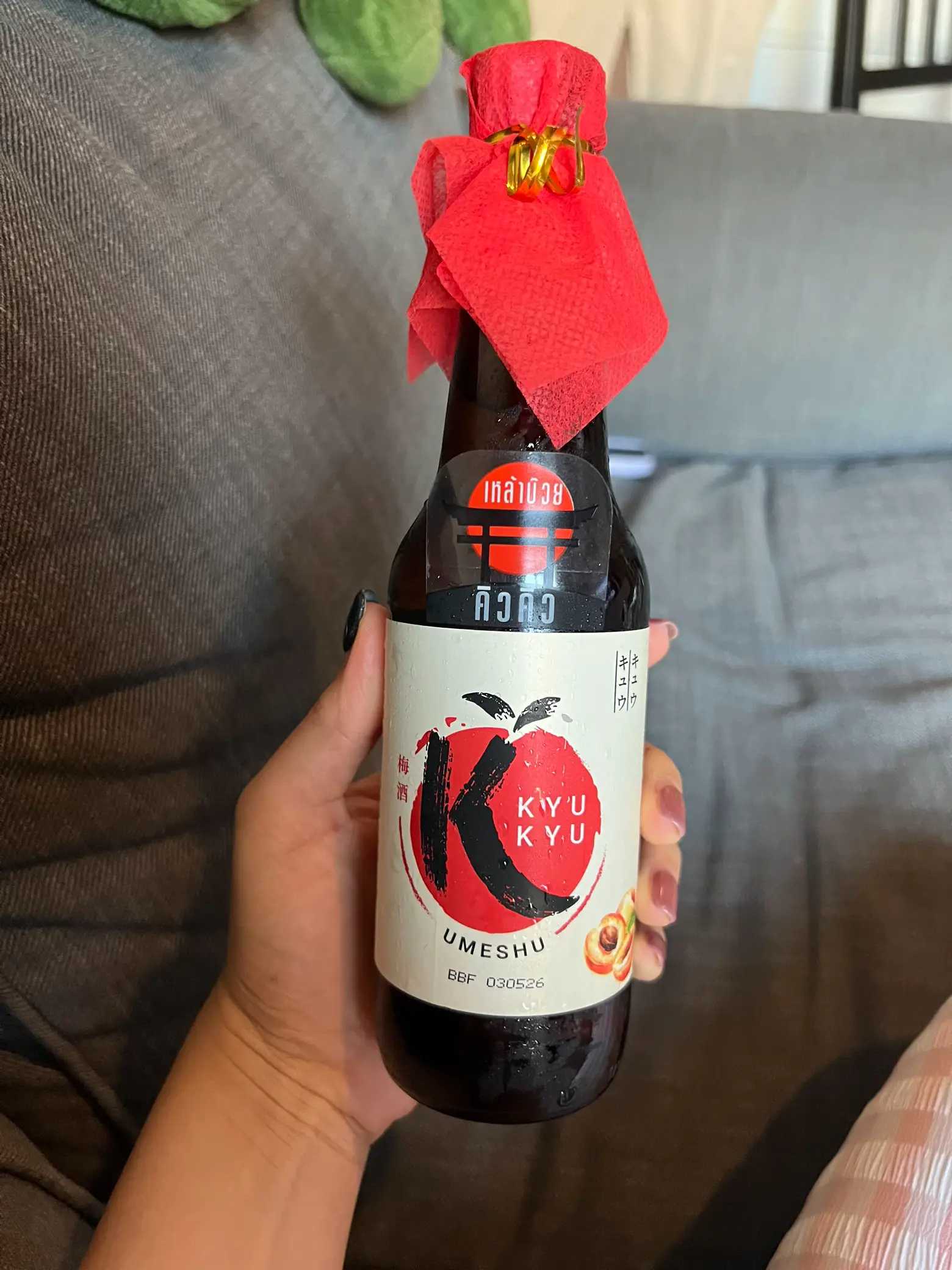 รีวิวเหล้าบ๊วย KYU KYU : ดื่มง่าย ราคาไม่แรง 🍋🍋🍋 | แกลเลอรีที่โพสต์โดย 🄱🄴🄰🅄🅃🅈 🎀 | Lemon8