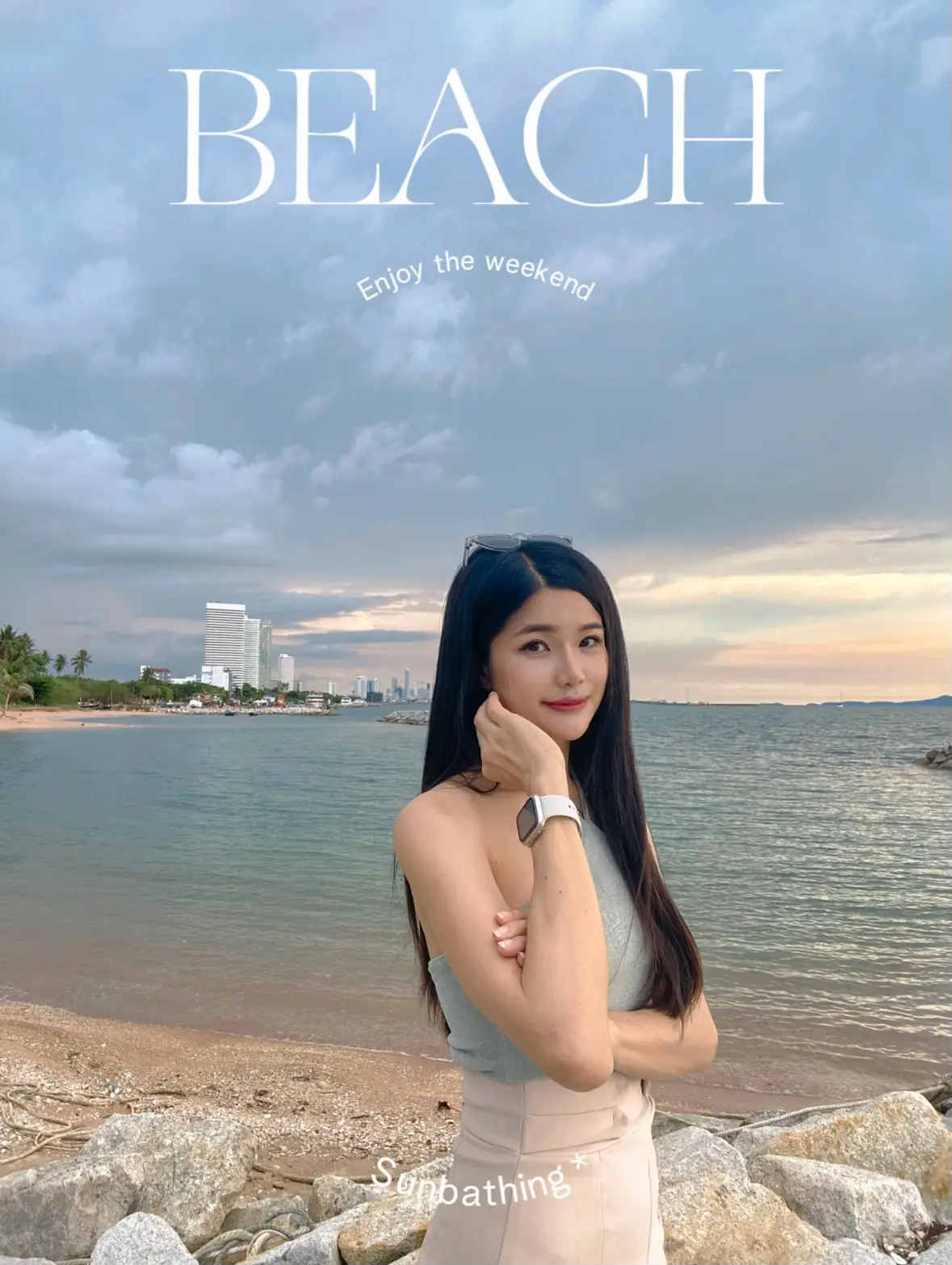BEACH | แกลเลอรีที่โพสต์โดย 𝘑𝘐𝘙𝘈 🖤 | Lemon8