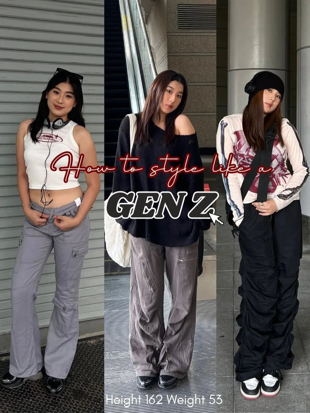 STYLING IDEAS | STYLE LIKE A GEN Z? 🧢 | Galeri diposting oleh zoey | Lemon8