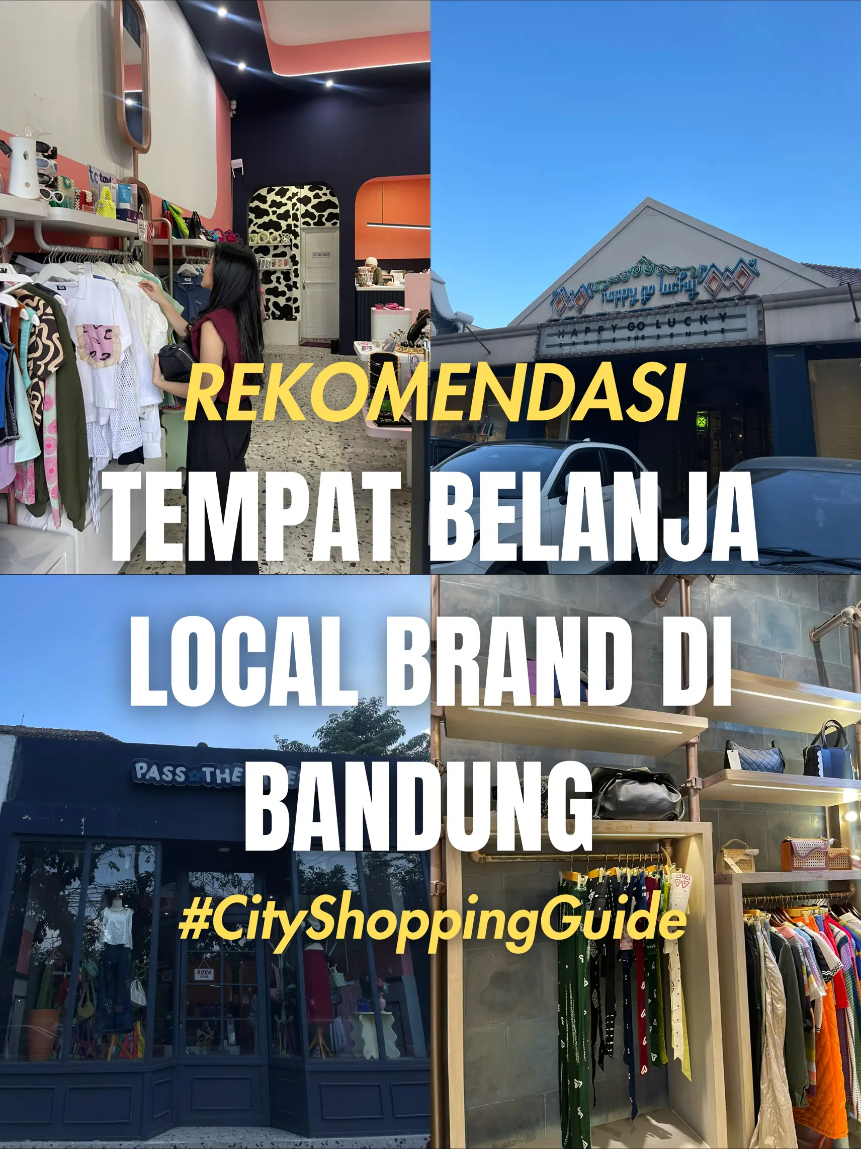 Rekomendasi Tempat Belanja Local Brand di Bandung! | Galeri diposting ...