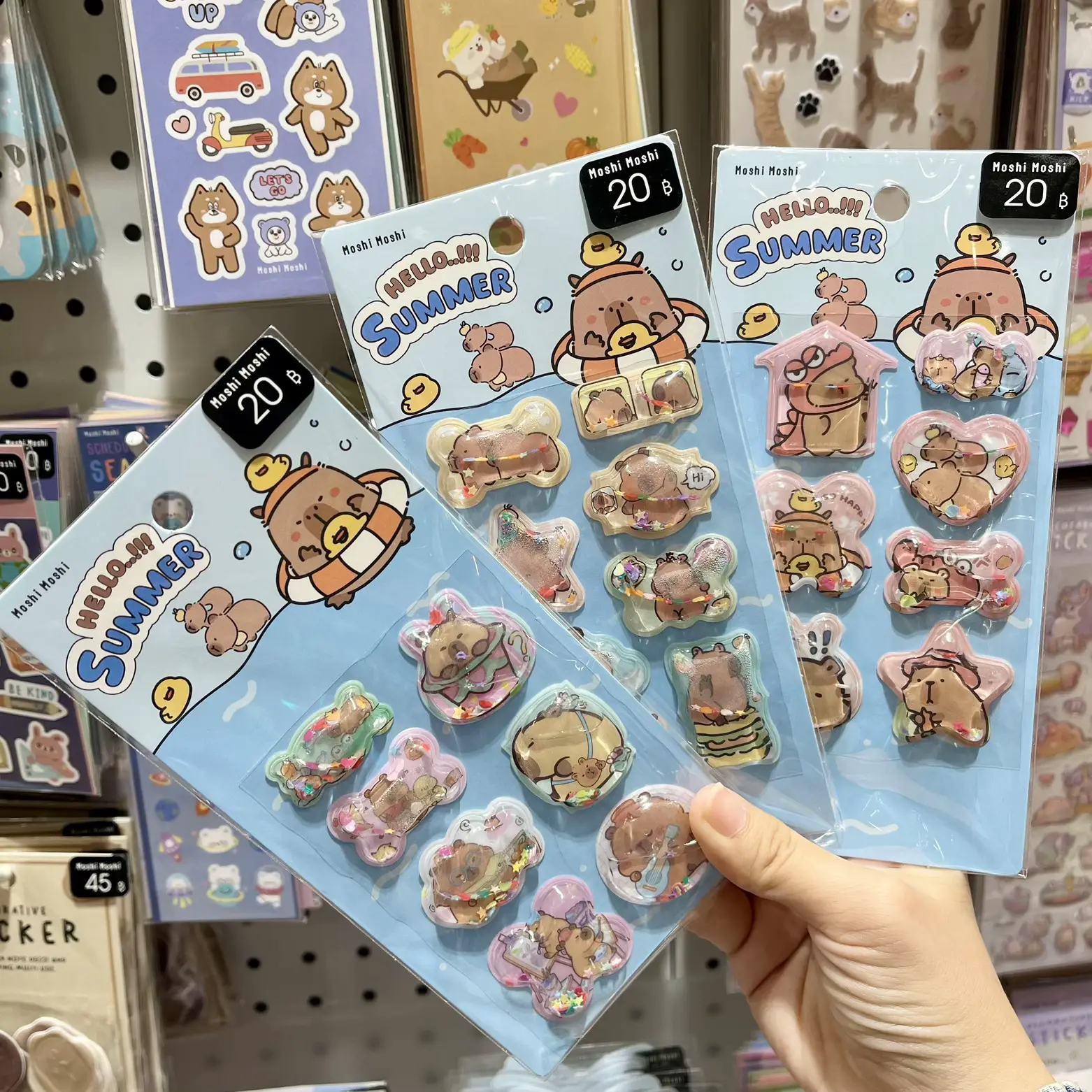 อัปเดต! สติ๊กเกอร์ Moshi Moshi น่ารักปี 2025