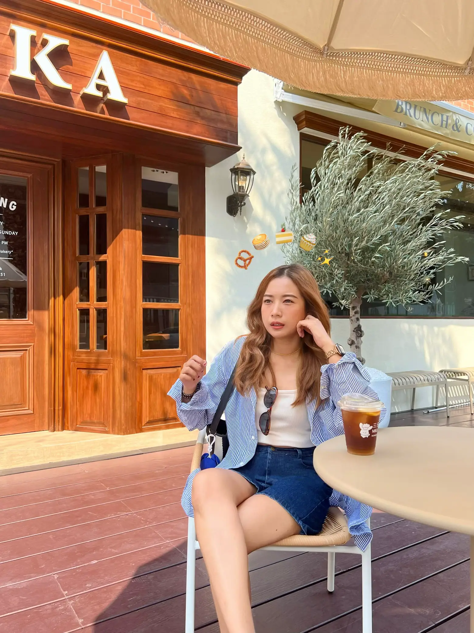 คาเฟ่เกาหลีที่เอกมัย..มุมไหนก็ถ่ายรูปสวย☕️🥞 | แกลเลอรีที่โพสต์โดย Rosyrose | Lemon8