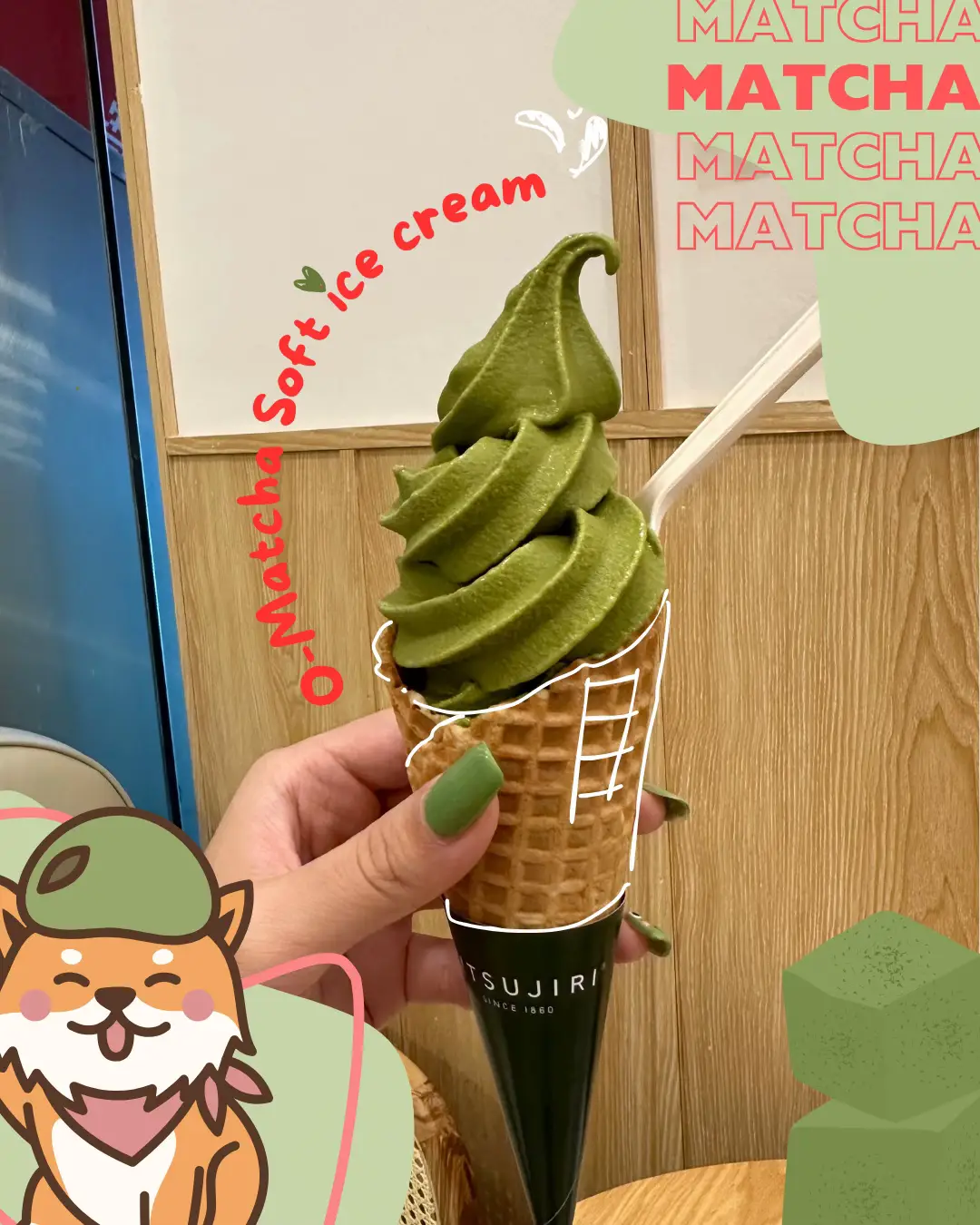 Matcha ice cream 🍦 | Gallery posted by frog gee | Lemon8