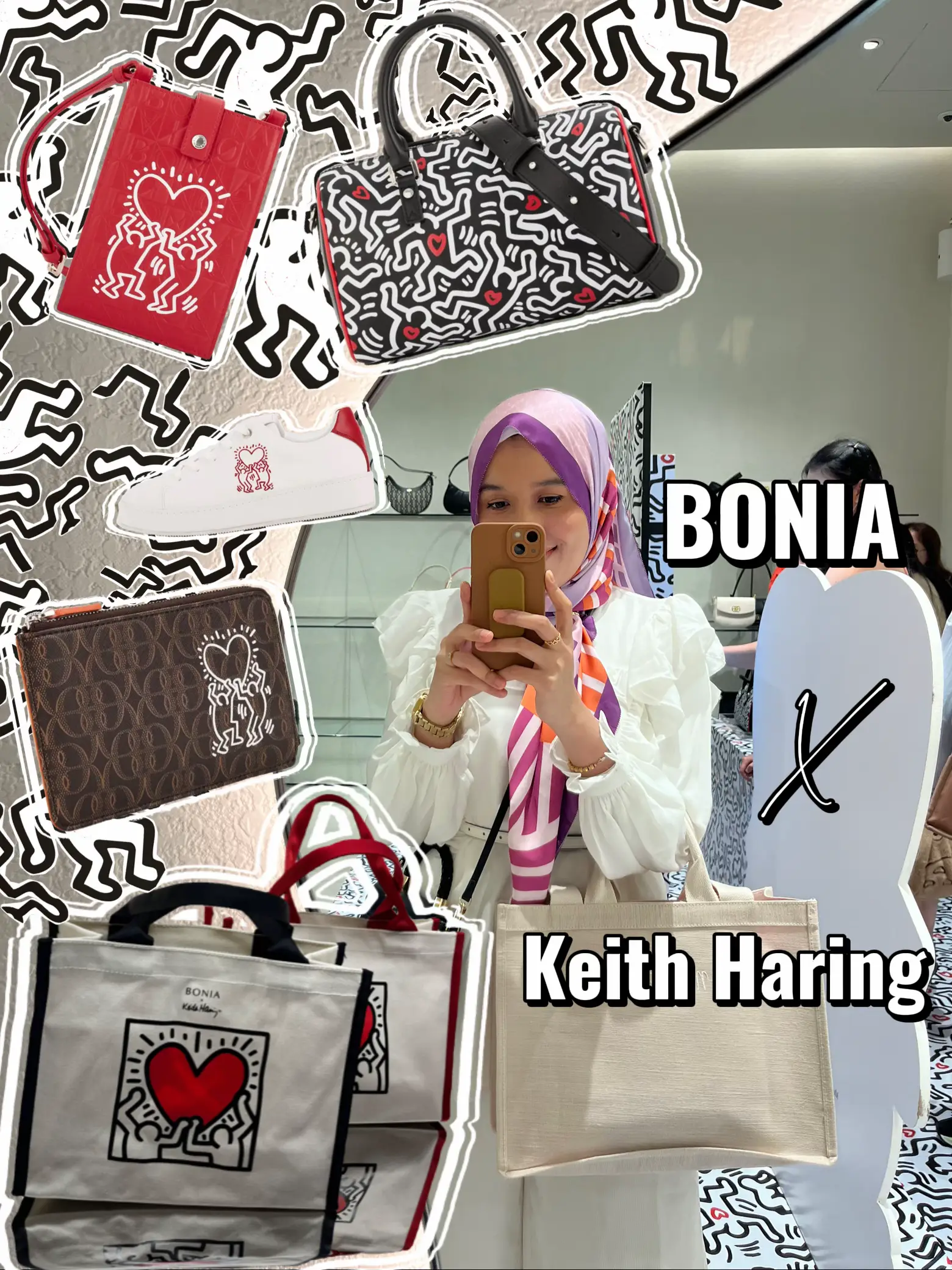 BONIA x Keith Haring Collection 2024 | Video diterbitkan oleh Nina ...