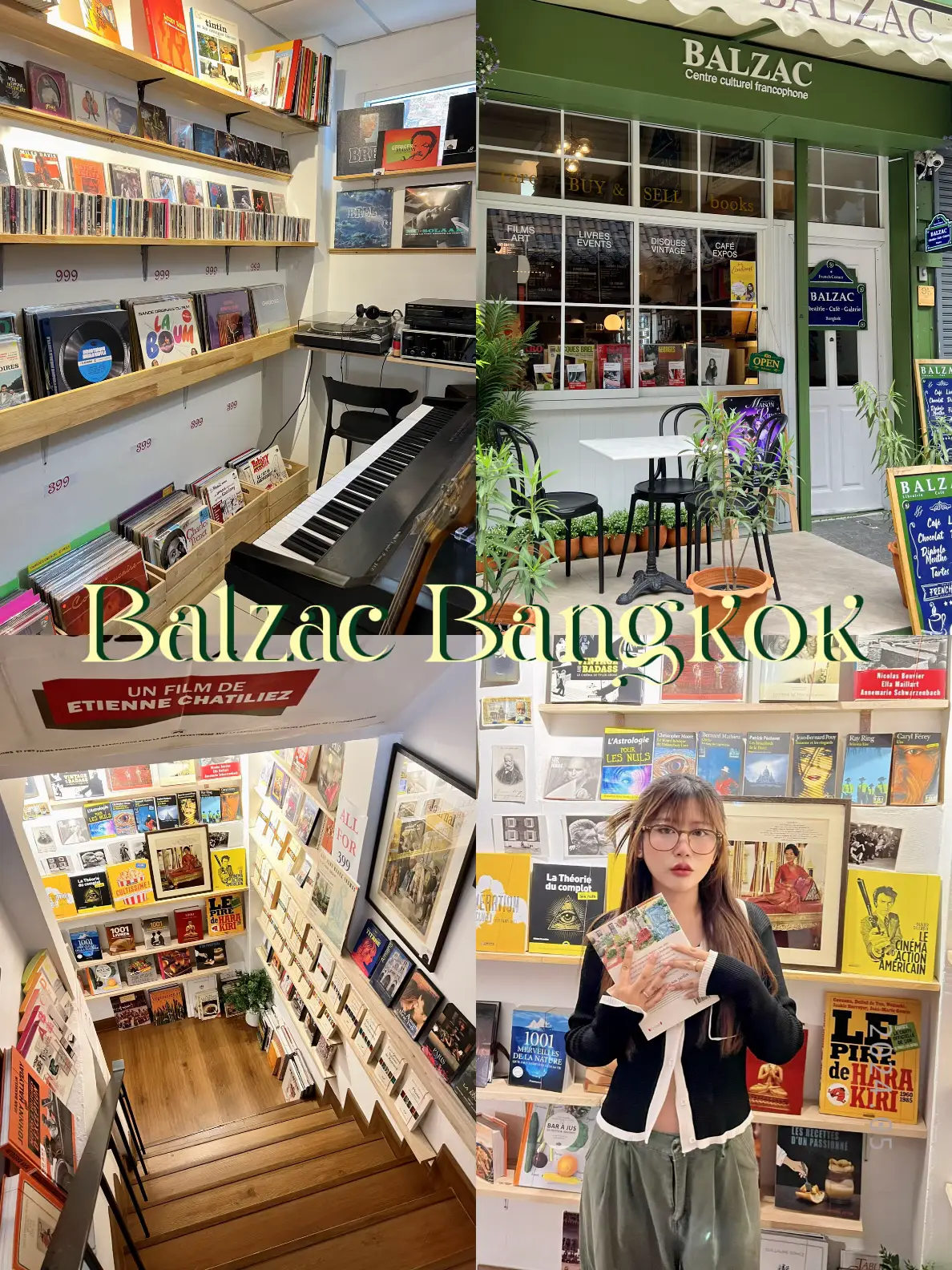BALZAC BANGKOK ☕️📚 | แกลเลอรีที่โพสต์โดย firstkiss. | Lemon8
