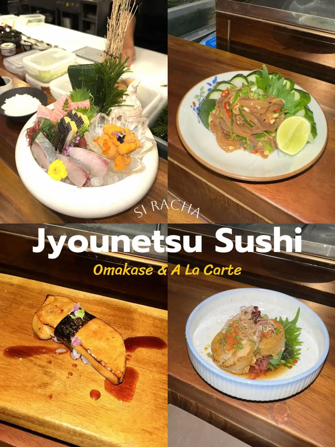 Jyounetsu Sushi อาหารญี่ปุ่นที่มีทั้ง A La Carte & Omakase🇯🇵 | แกลเลอรีที่โพสต์โดย napatsorn ...