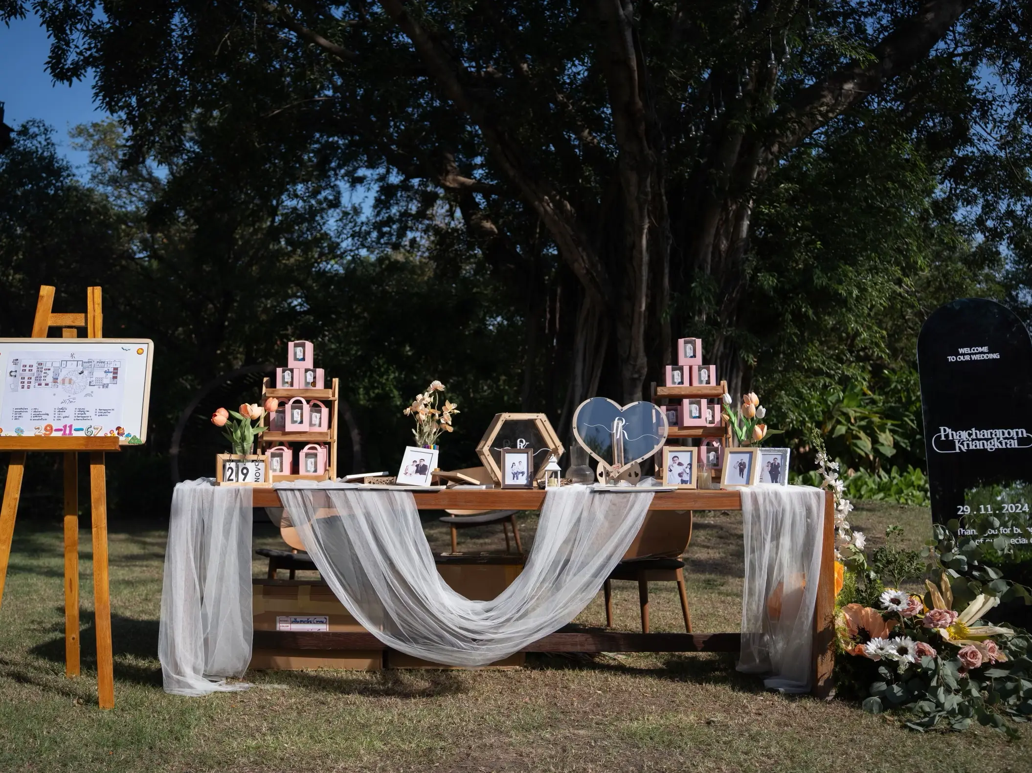 รีวิวจัดงานแต่งด้วยงบประมาณ 50k | แกลเลอรีที่โพสต์โดย Pubpabstudio | Lemon8