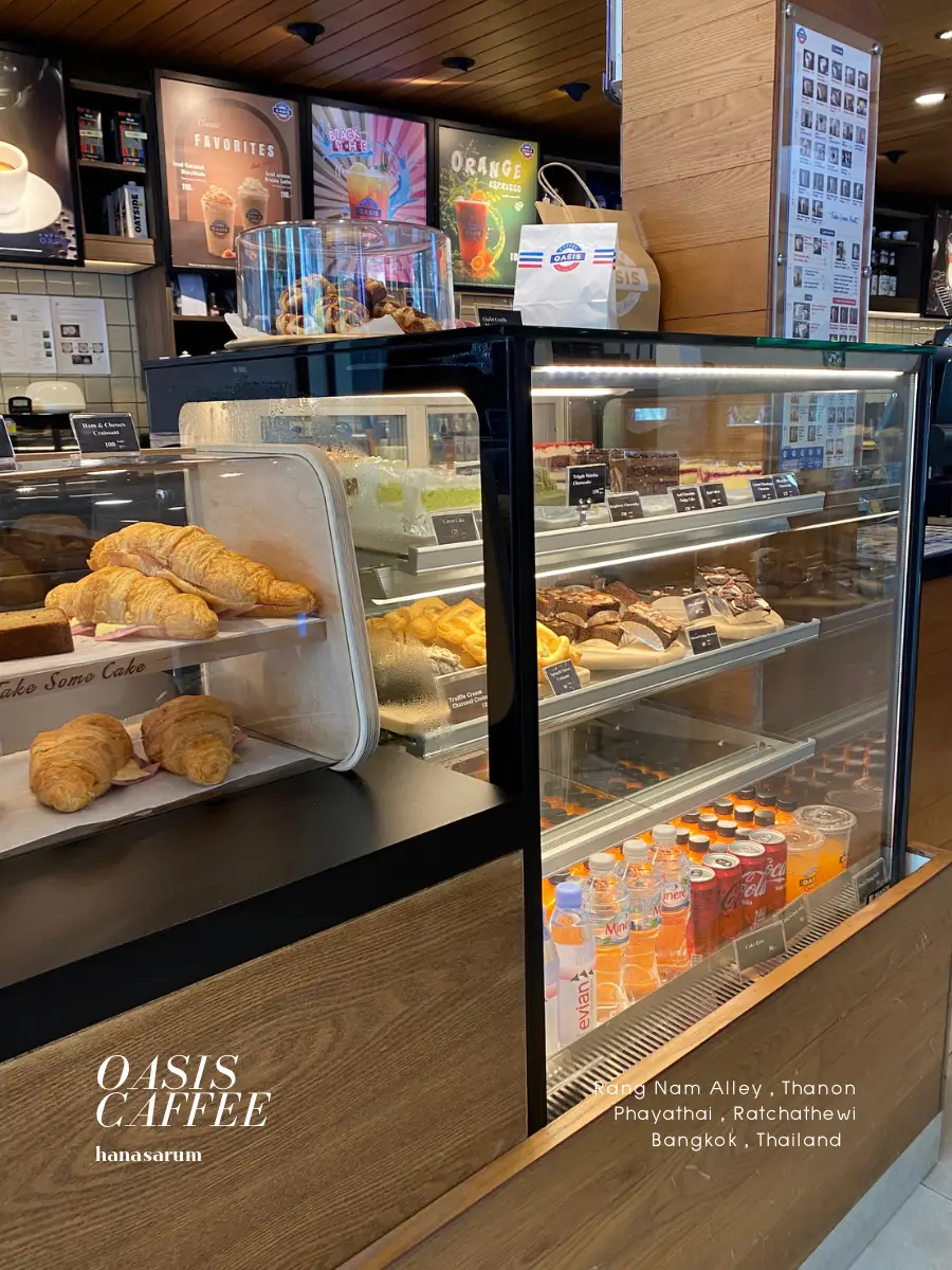 คาเฟ่นั่งทำงานย่านอนุเสาวรีย์ชัยสมรภูมิ : oasis coffee ☕️ | แกลเลอรีที่โพสต์โดย hanasarum | Lemon8