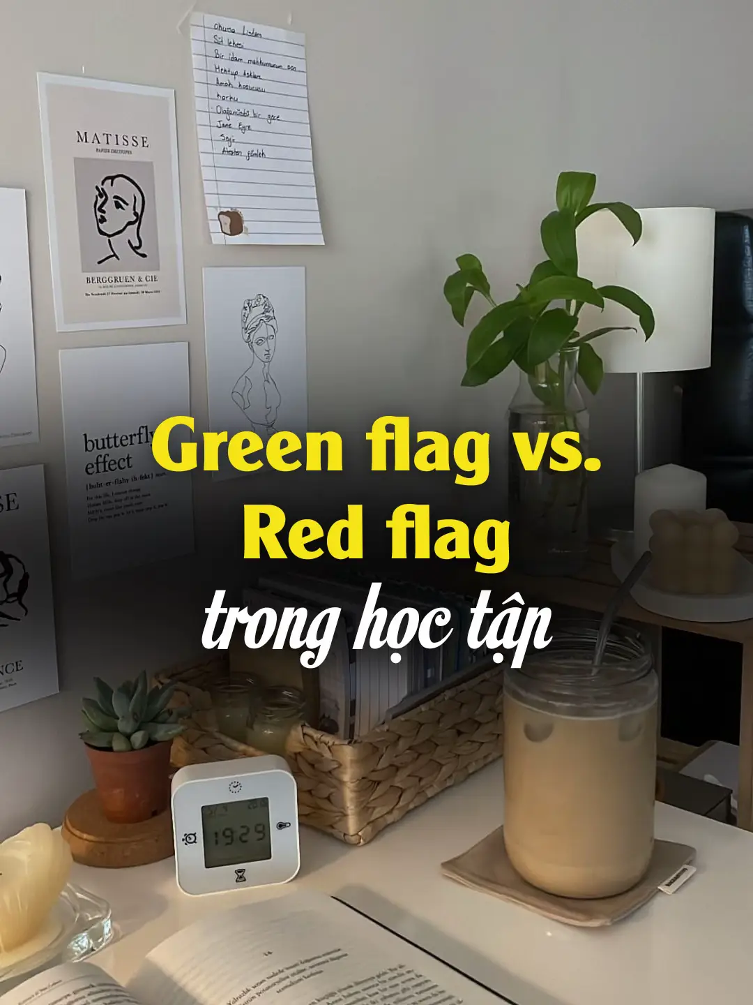 Green flag vs. Red flag trong học tập | Video do Study with Đào đăng | Lemon8