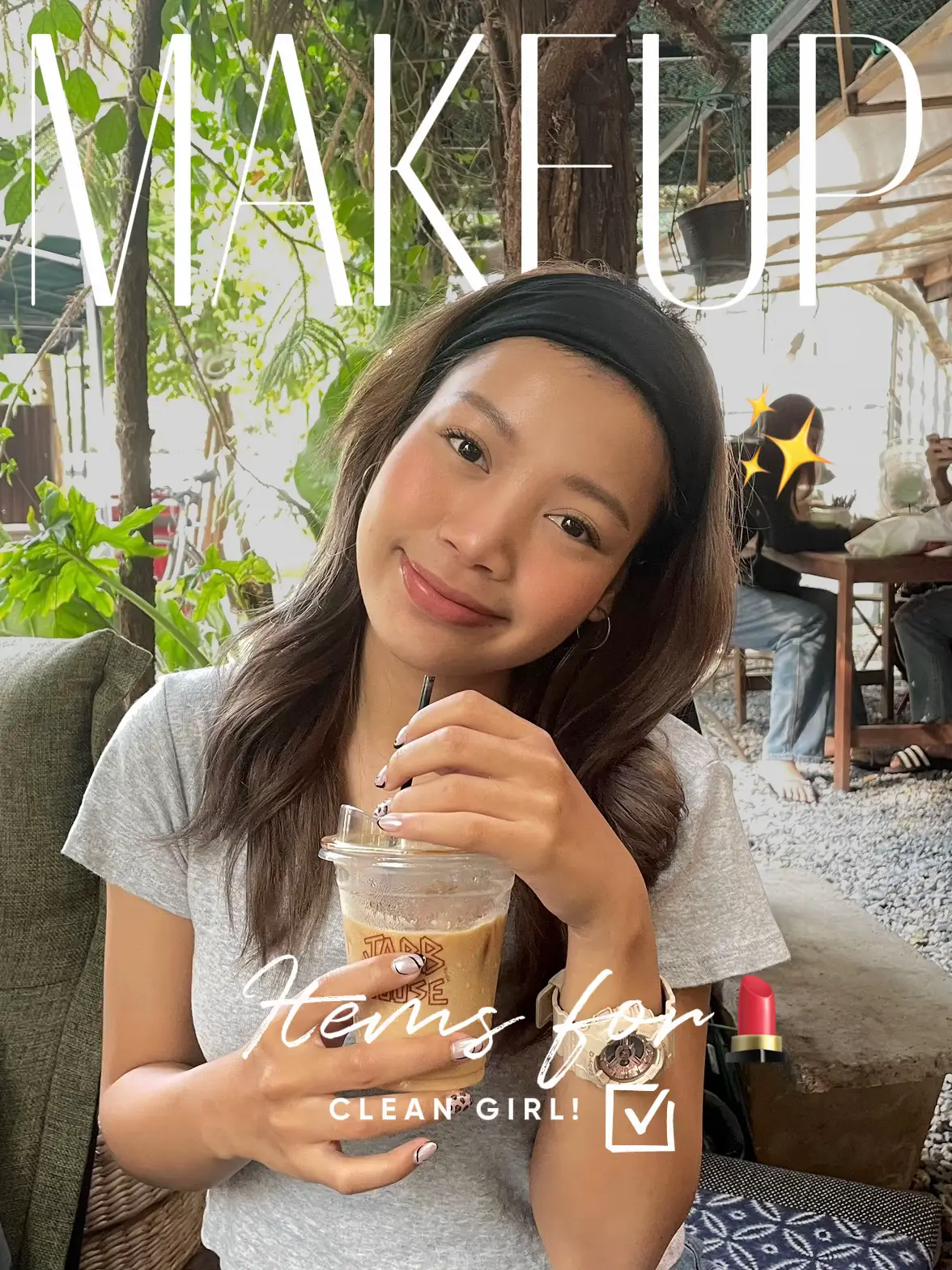 Clean girl makeup สาวผิวแทน 💄 พิกัดคสอที่ใช้💖 | แกลเลอรีที่โพสต์โดย Chama cham | Lemon8