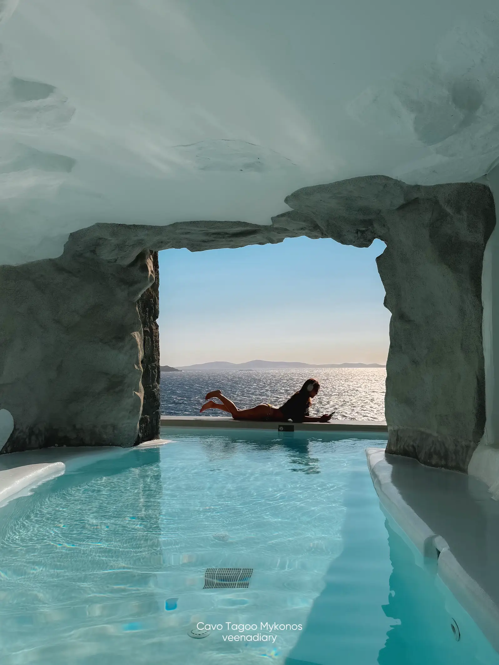 🇬🇷 Mykonos | Cavo Tagoo ~ Cave Pool Suite | แกลเลอรีที่โพสต์โดย ...
