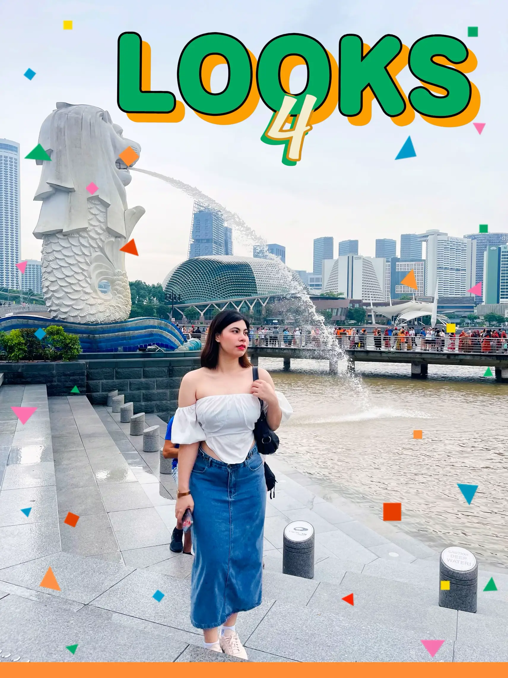 4 LOOKS IN SINGAPORE 🇸🇬 | แกลเลอรีที่โพสต์โดย ALMO ANN | Lemon8