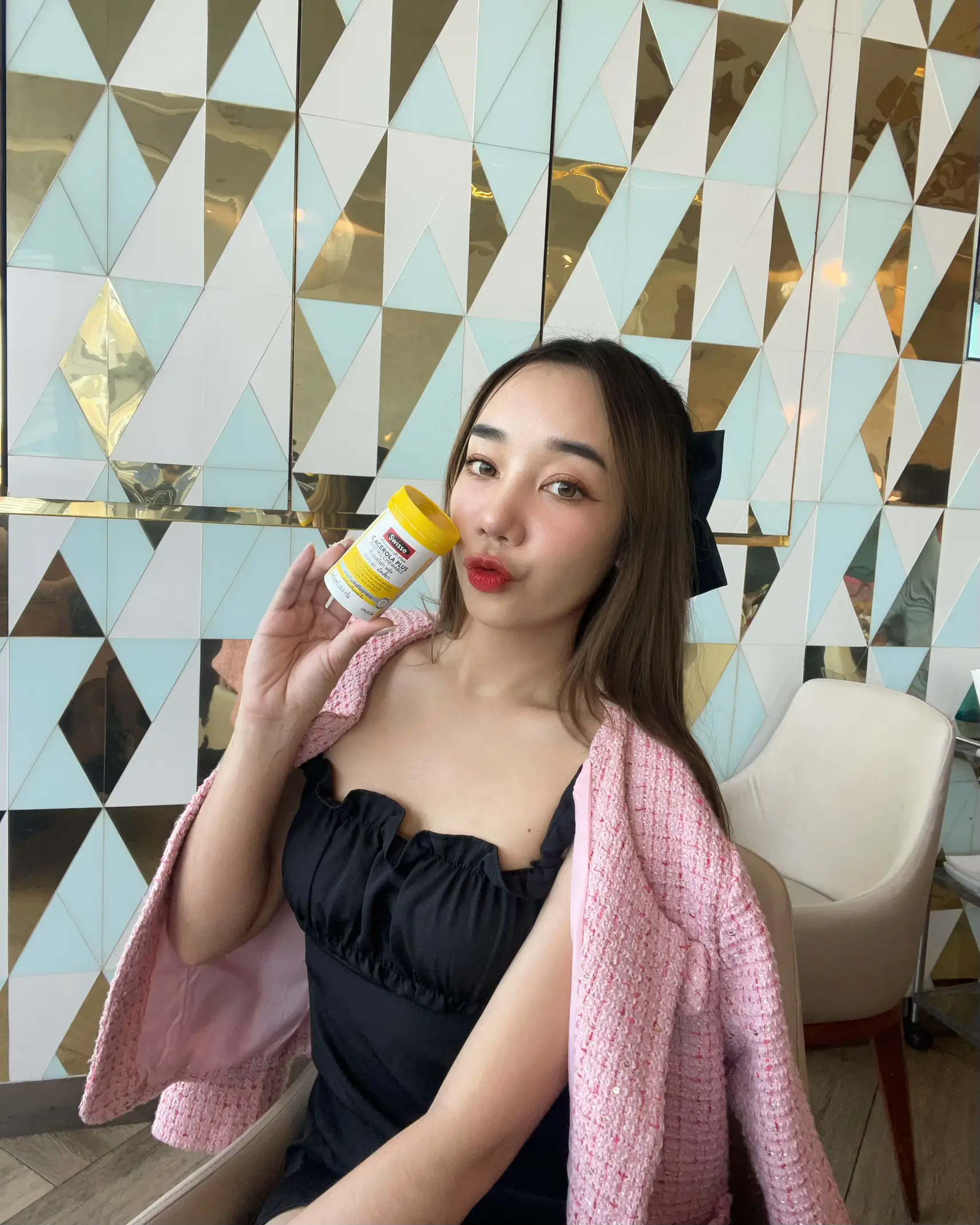 ช่วงนี้ฝุ่นเยอะ อากาศเปลี่ยนแปลงบ่อย แนะนำให้ทาน | แกลเลอรีที่โพสต์โดย Aomsin.kn | Lemon8