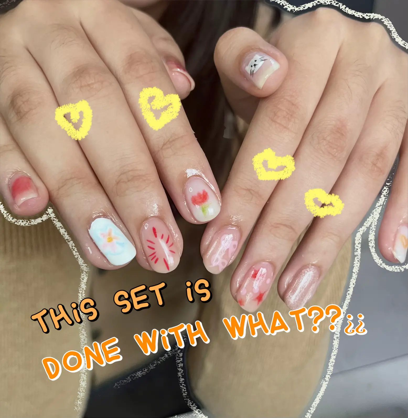 you will NOT believe this…¡! ༘⋆🌷🫧💭₊˚ෆ | Gallery posted by chuuu.nails | Lemon8