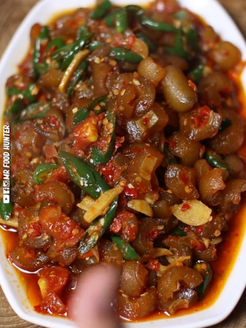 resep oseng kikil pedas mantul | Video dipublikasikan oleh Mr Food ...