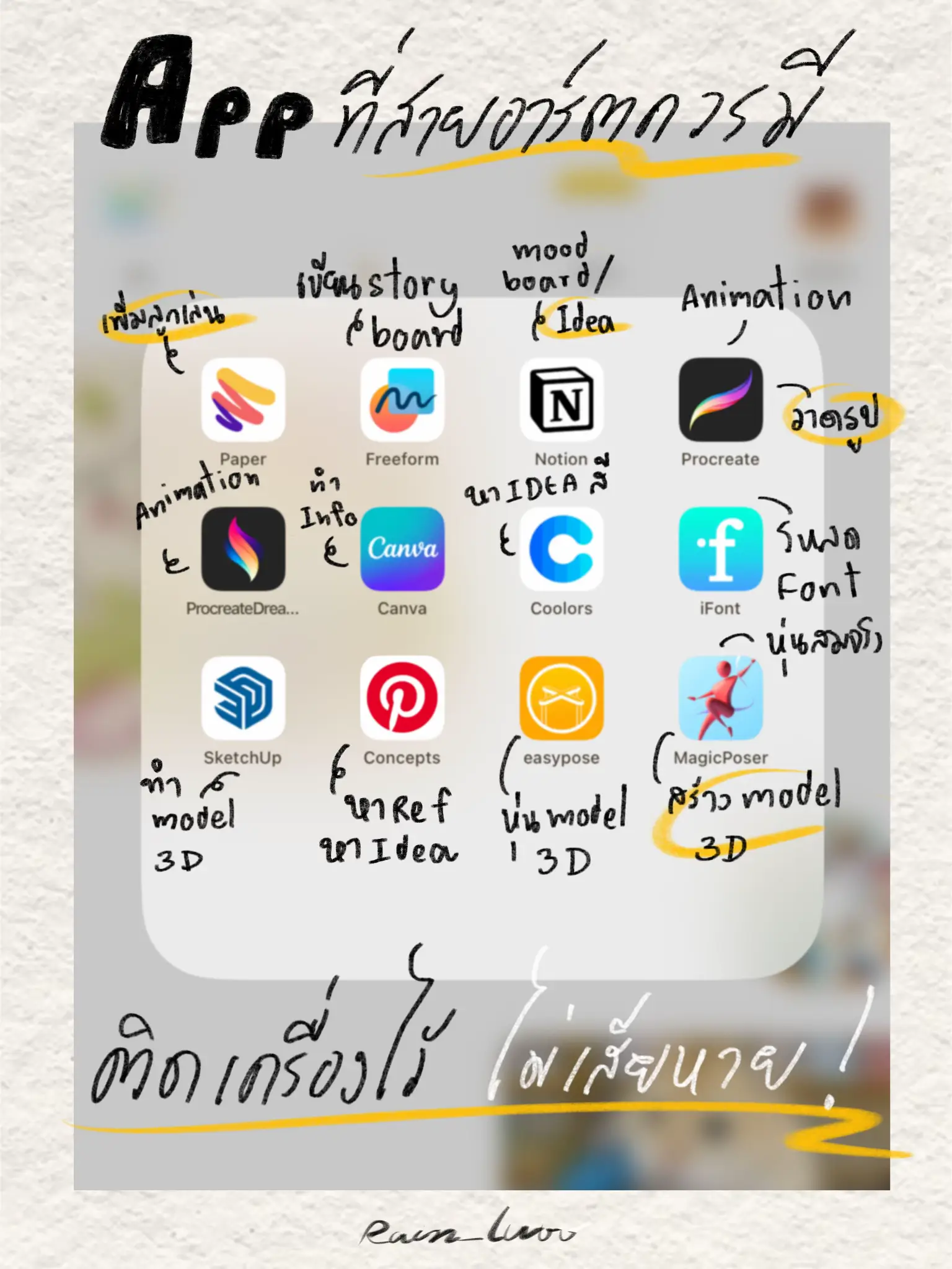 แอพวาดรูปฟรี🎨ที่ควรมีติดเครื่อง👀 | วิดีโอที่เผยแพร่โดย Aroundamoon | Lemon8