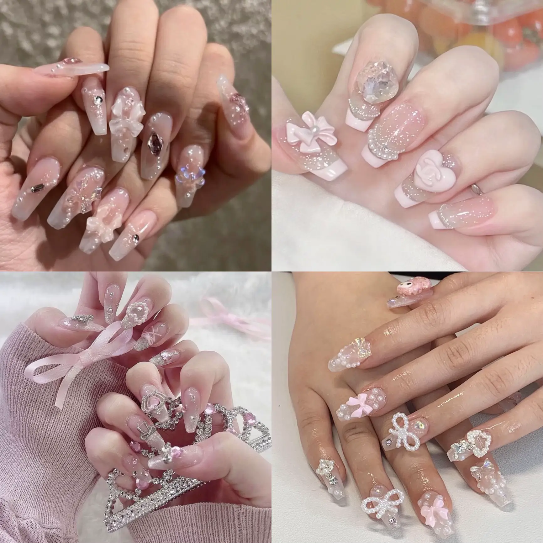 ୨ nail idea ; princess ･ ͜ʖ ･ | แกลเลอรีที่โพสต์โดย silly.cat | Lemon8